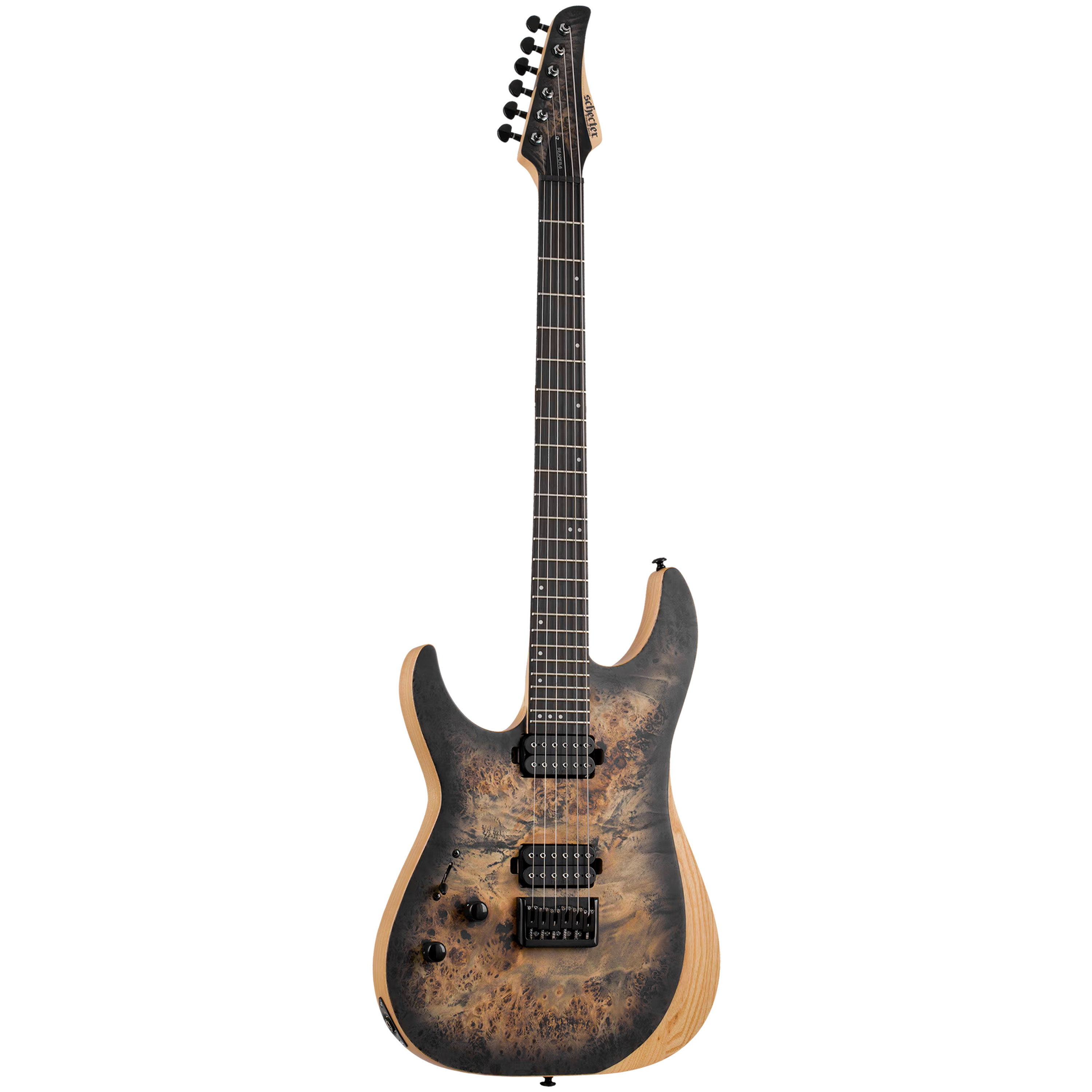 Schecter Reaper 6 Charcoal Burst LH - Guitare électrique gaucher ...