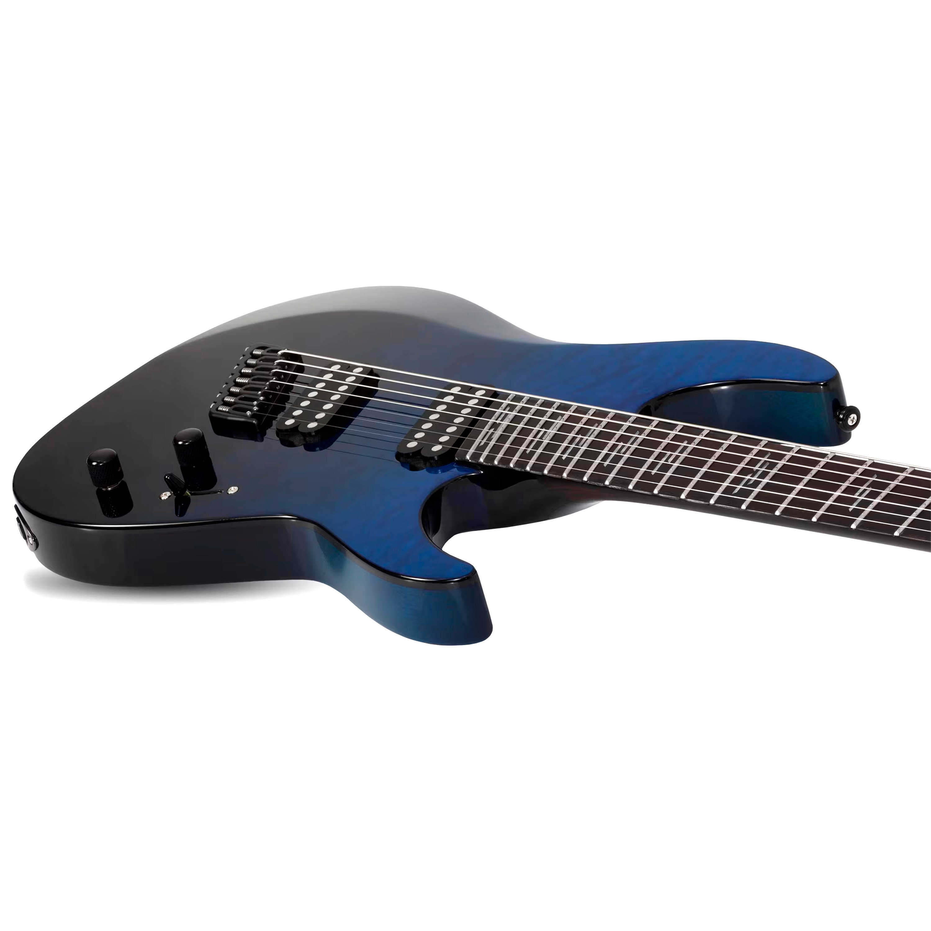 Schecter Reaper 7 Elite Multi-scale Deep Blue Ocean - Guitare métal ...