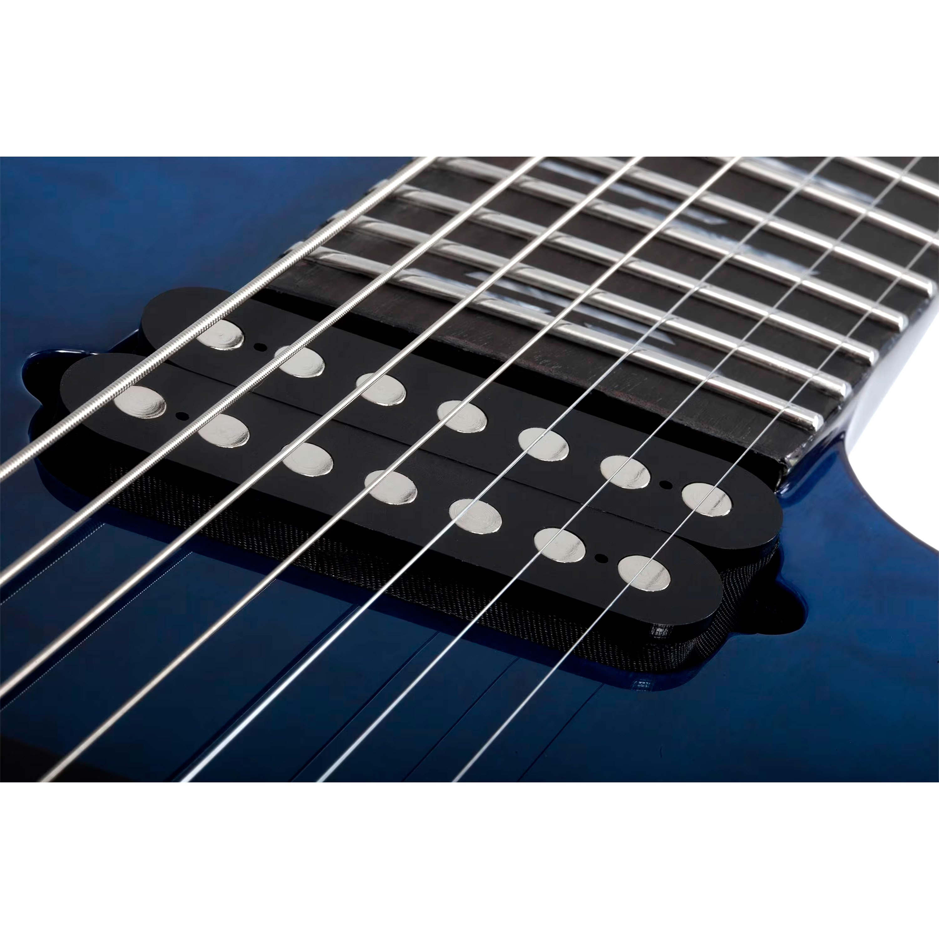 Schecter Reaper 7 Elite Multi-scale Deep Blue Ocean - Guitare métal ...