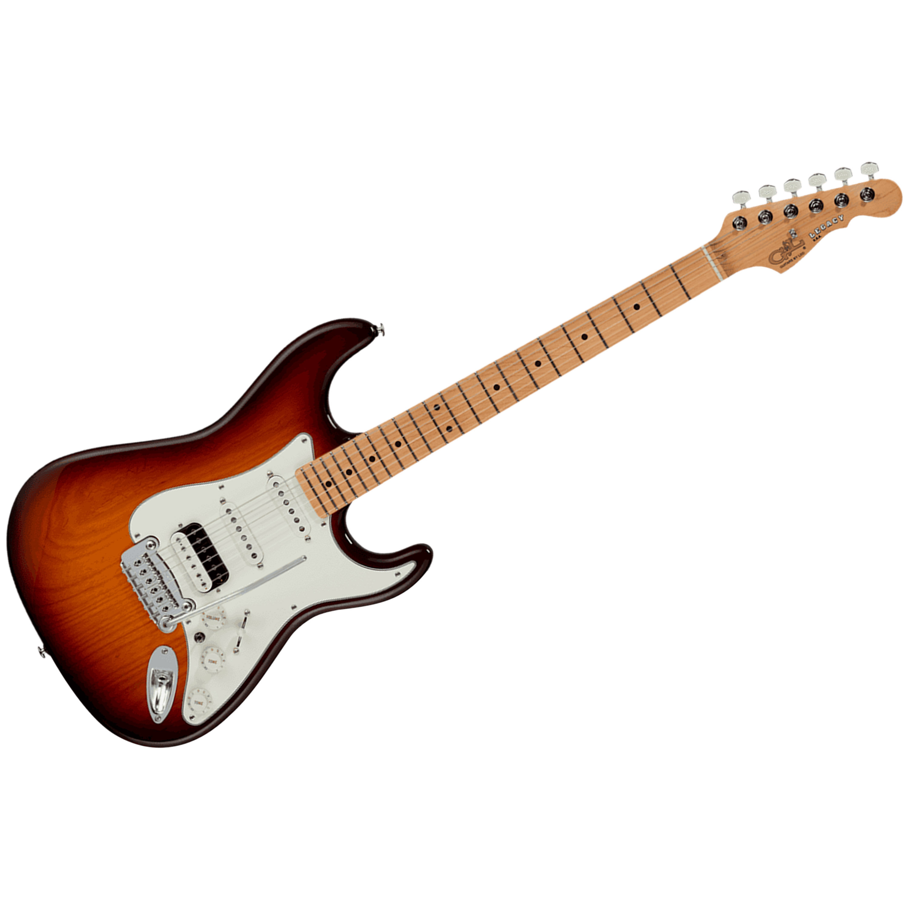 G&L Fullerton Deluxe Legacy HB Old School Tobacco Sunburst - Guitare ...