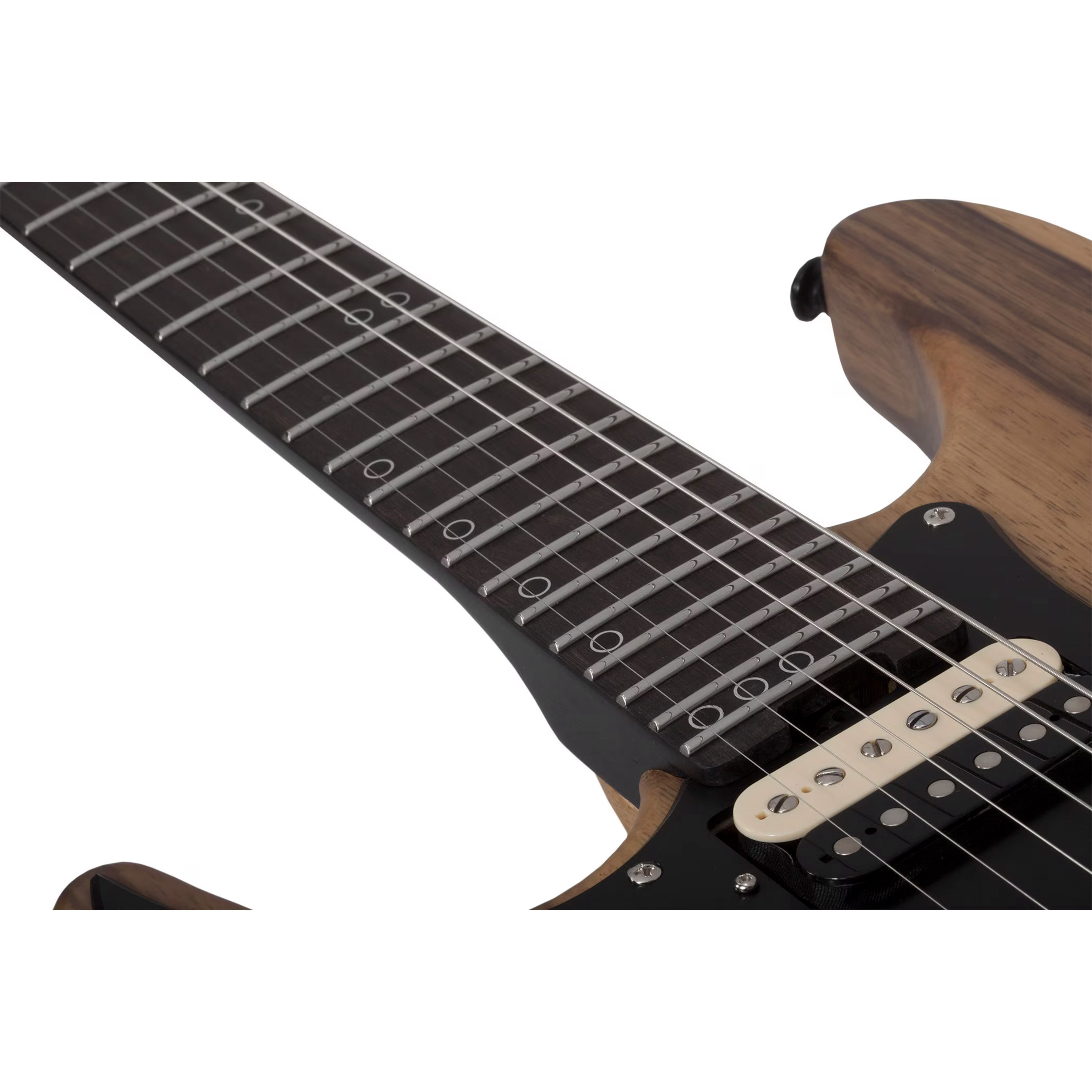Schecter Sun Valley SS Exotic Hardtail Black Limba LH - Guitare ...