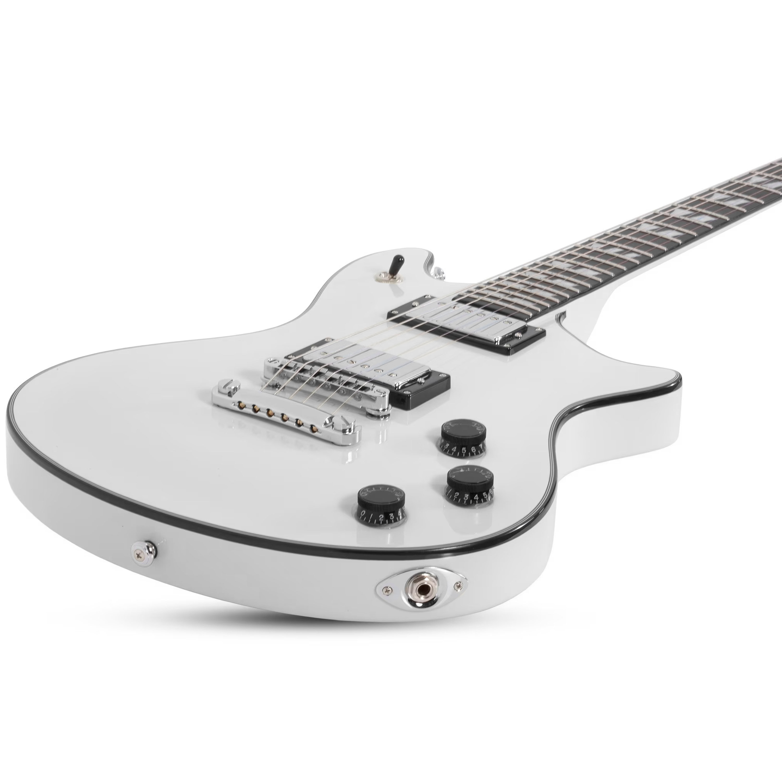 Schecter Tempest Custom 2020 Vintage White - Guitare métal / moderne ...
