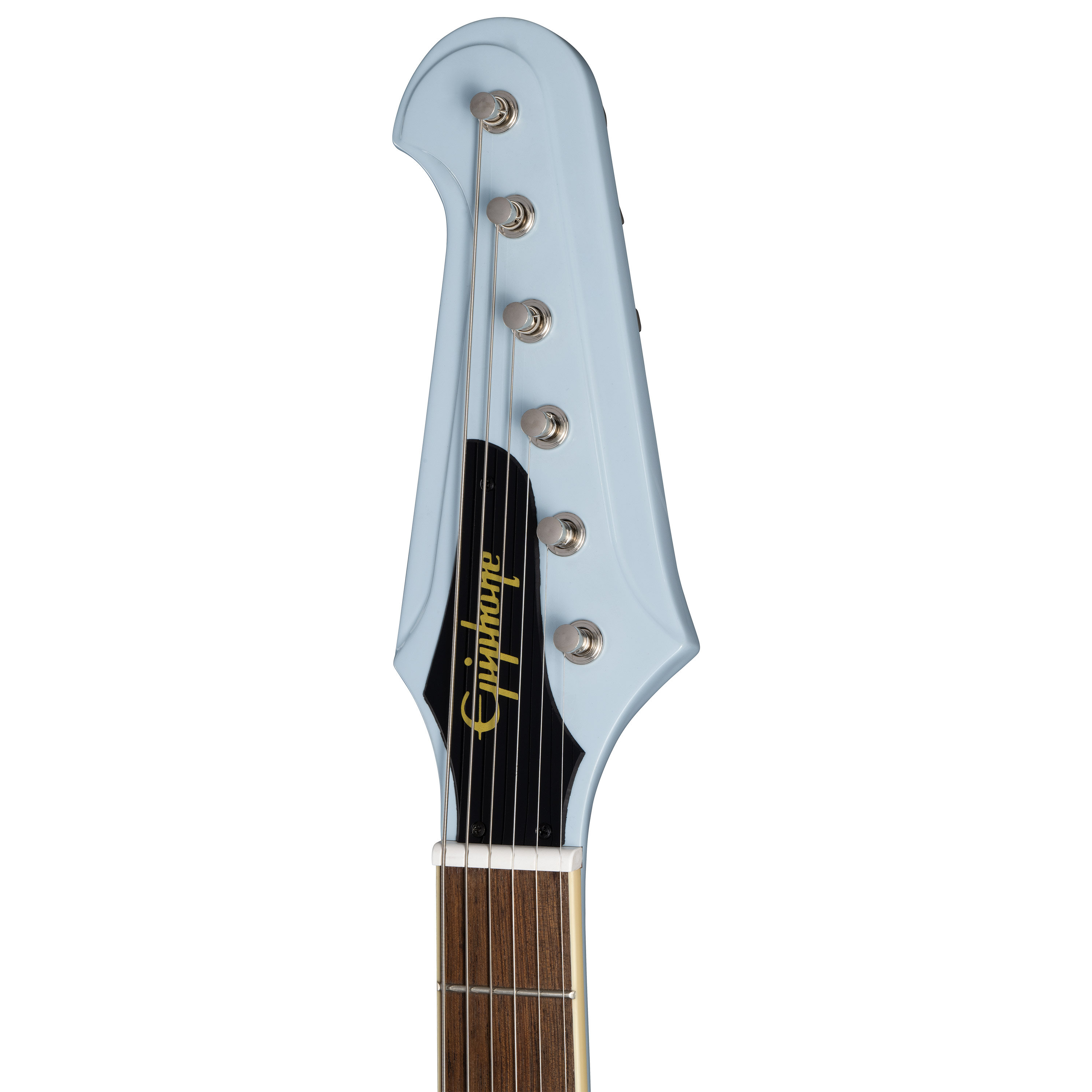 Epiphone 1963 Firebird V Frost Blue + Etui - Guitare firebird SonoVente.com