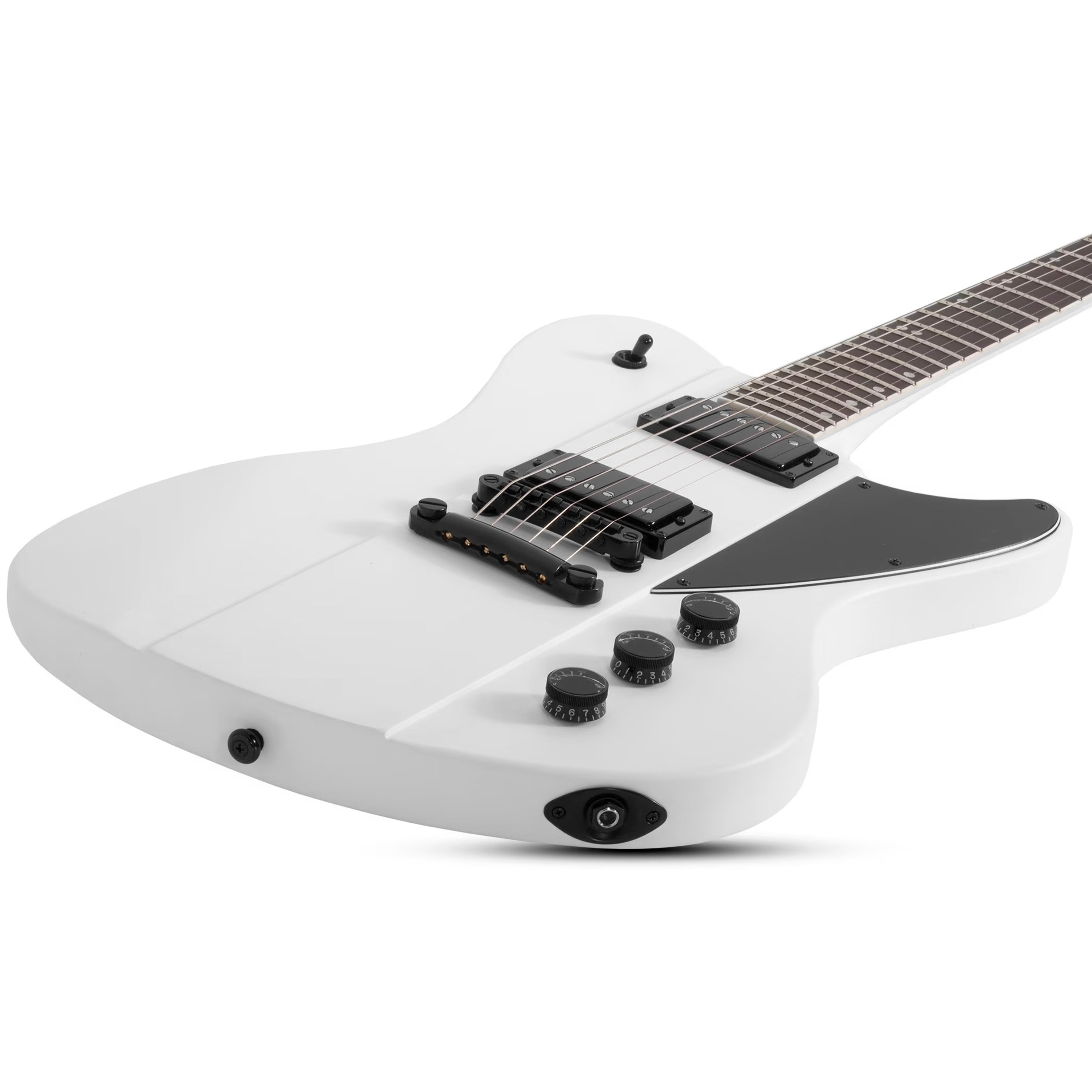 Schecter Ultra Satin White - Guitare métal / moderne SonoVente.com