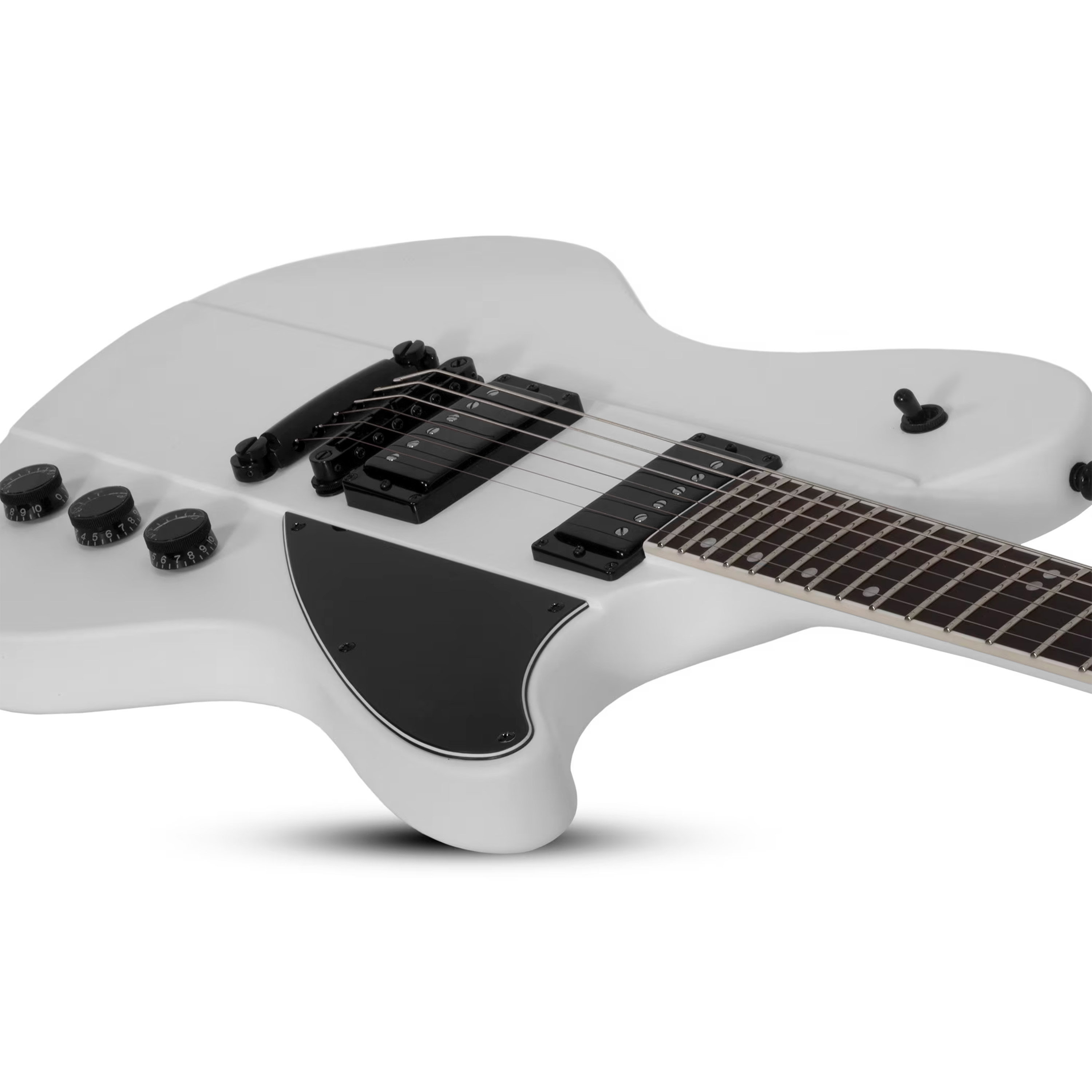 Schecter Ultra Satin White - Guitare métal / moderne SonoVente.com
