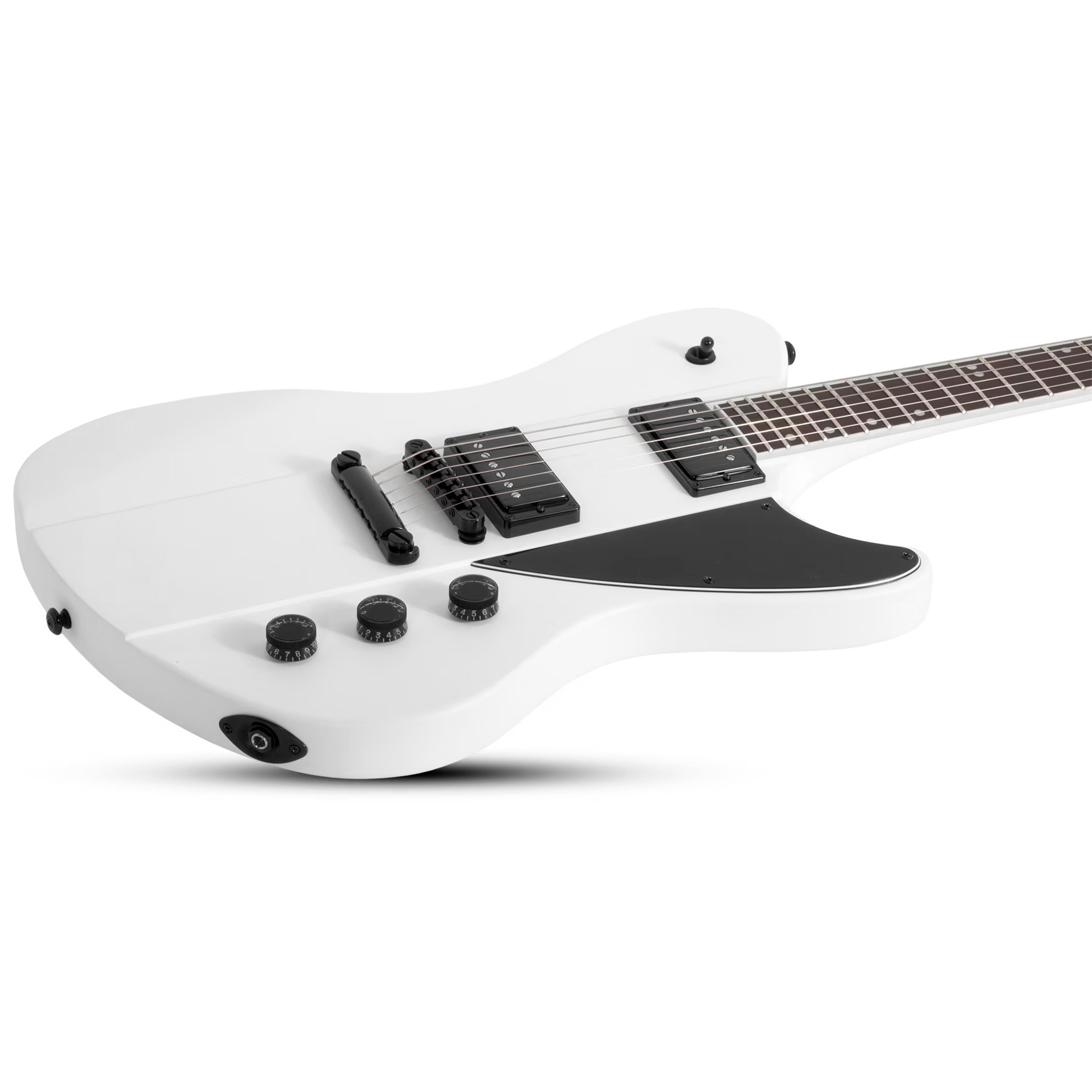 Schecter Ultra Satin White - Guitare métal / moderne SonoVente.com
