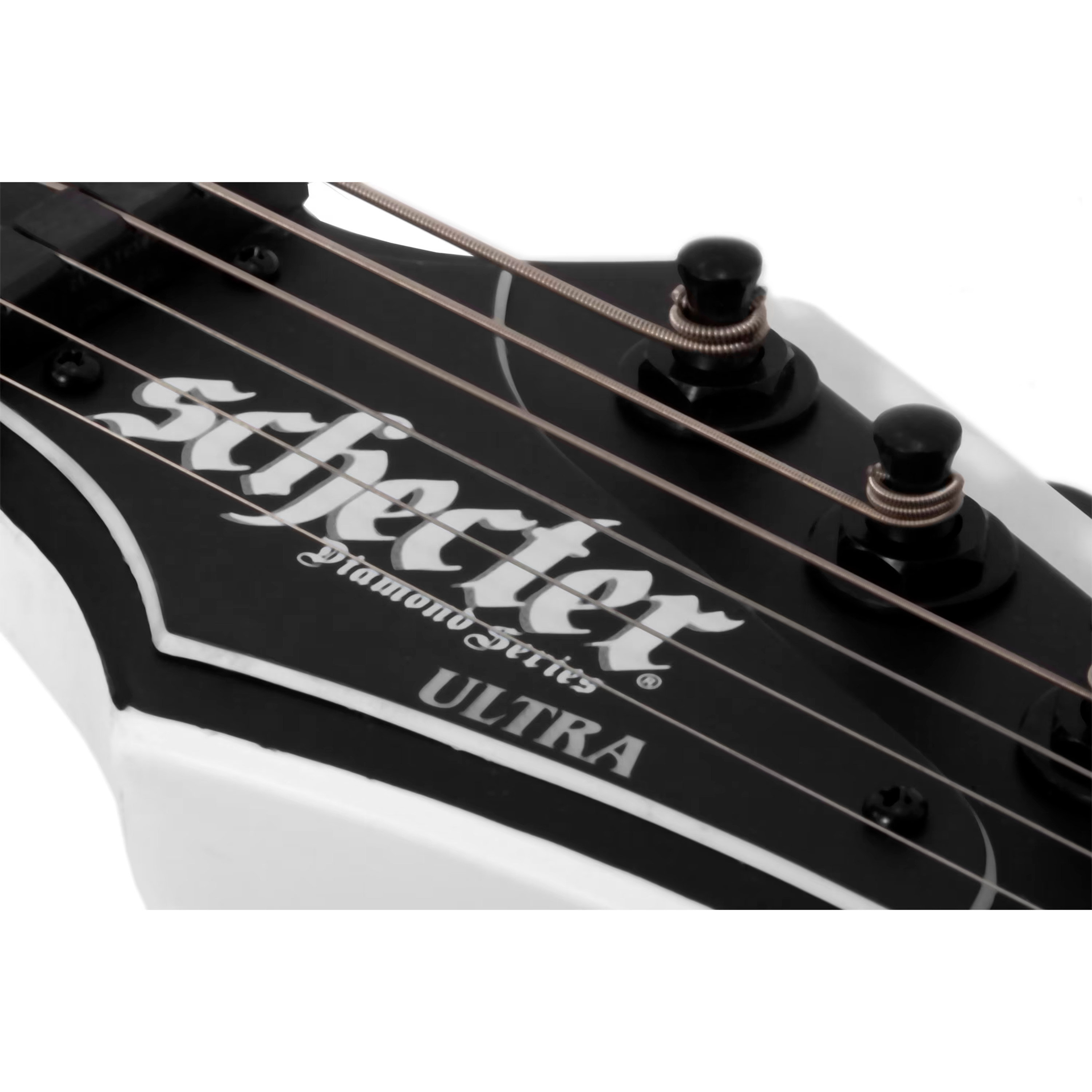 Schecter Ultra Satin White - Guitare métal / moderne SonoVente.com