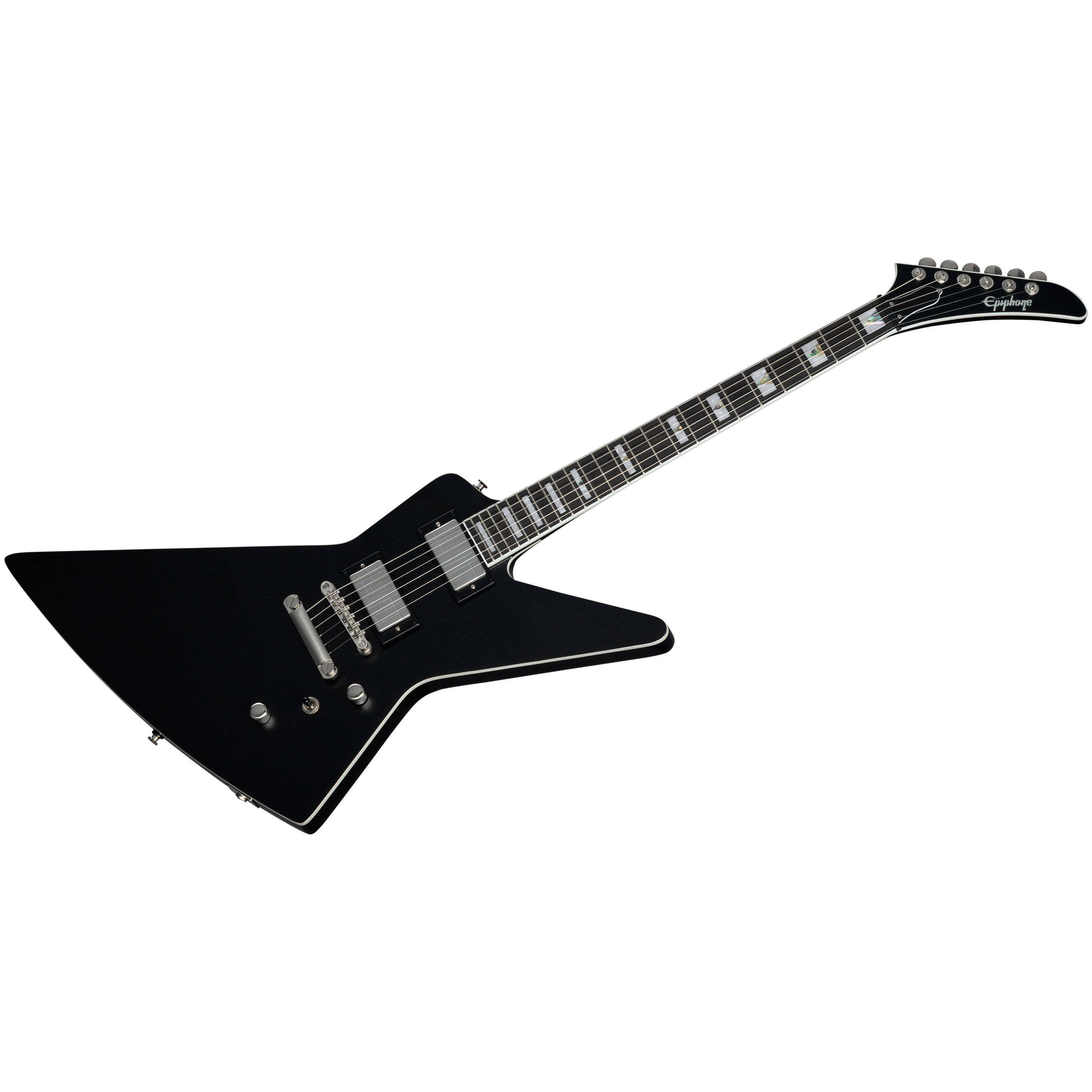 Epiphone Extura Prophecy Black Aged Gloss - Guitare explorer SonoVente.com