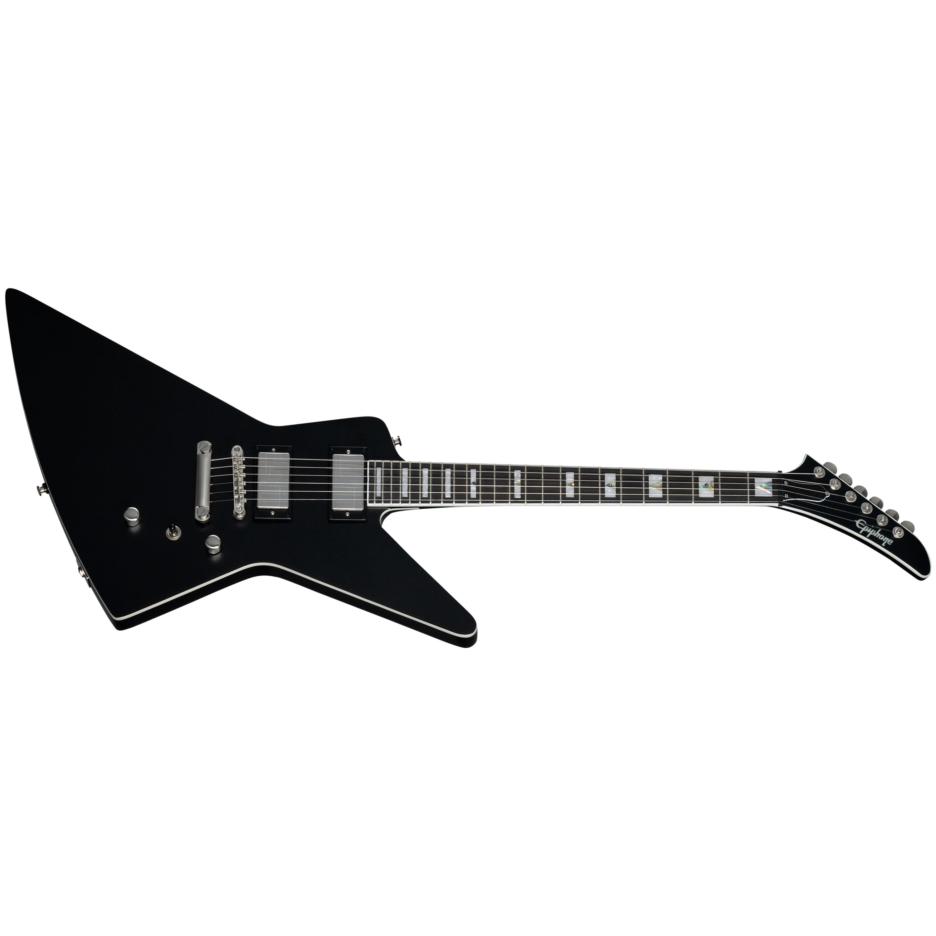 Epiphone Extura Prophecy Black Aged Gloss - Guitare explorer SonoVente.com