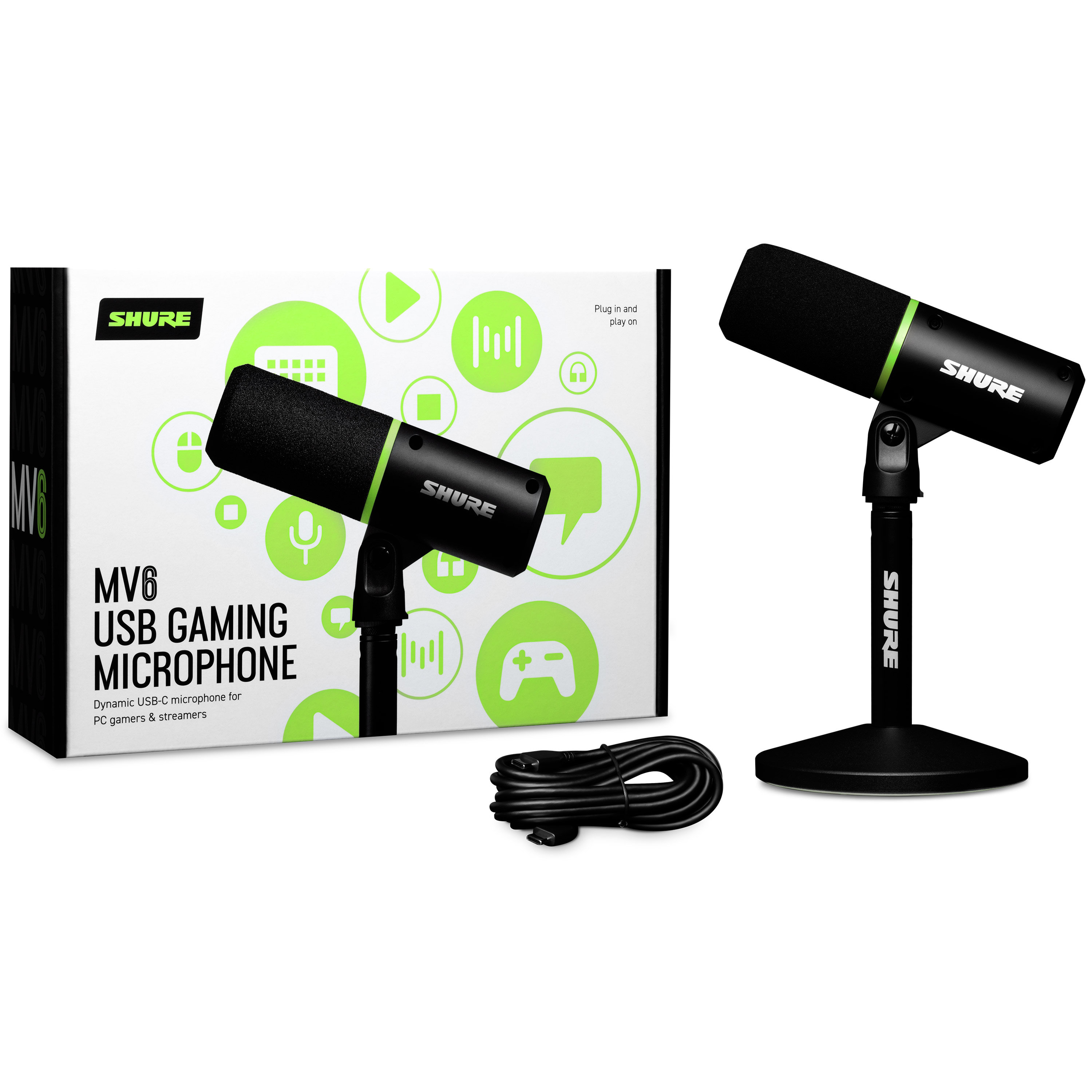 Shure MV6 - Micro broadcast SonoVente.com