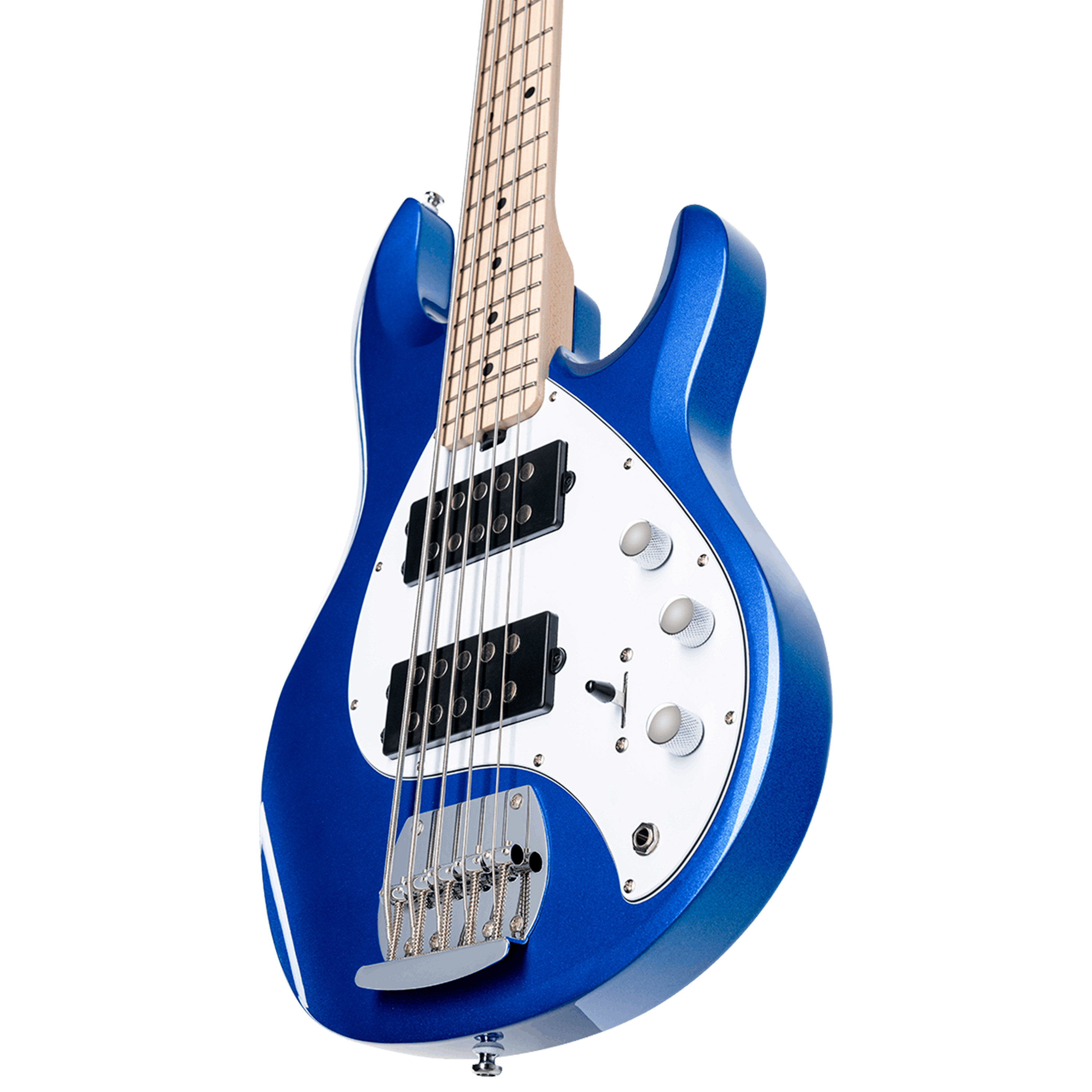 Sterling by Music Man StingRay RAY5HH Cobra Blue - Electric Bass ...