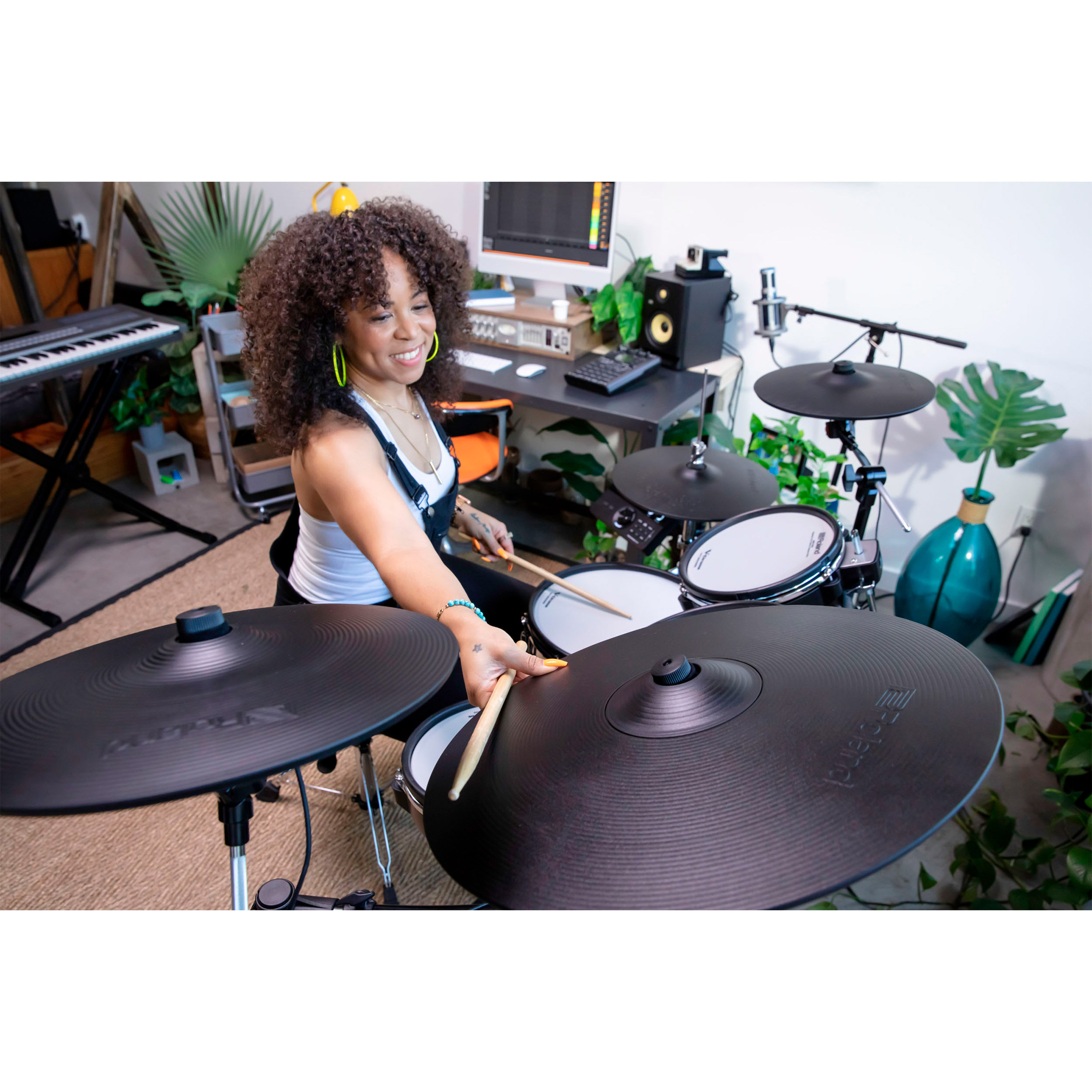 Roland TD27 KV2 + Pack Hardware Stagg - Batterie électronique SonoVente.com