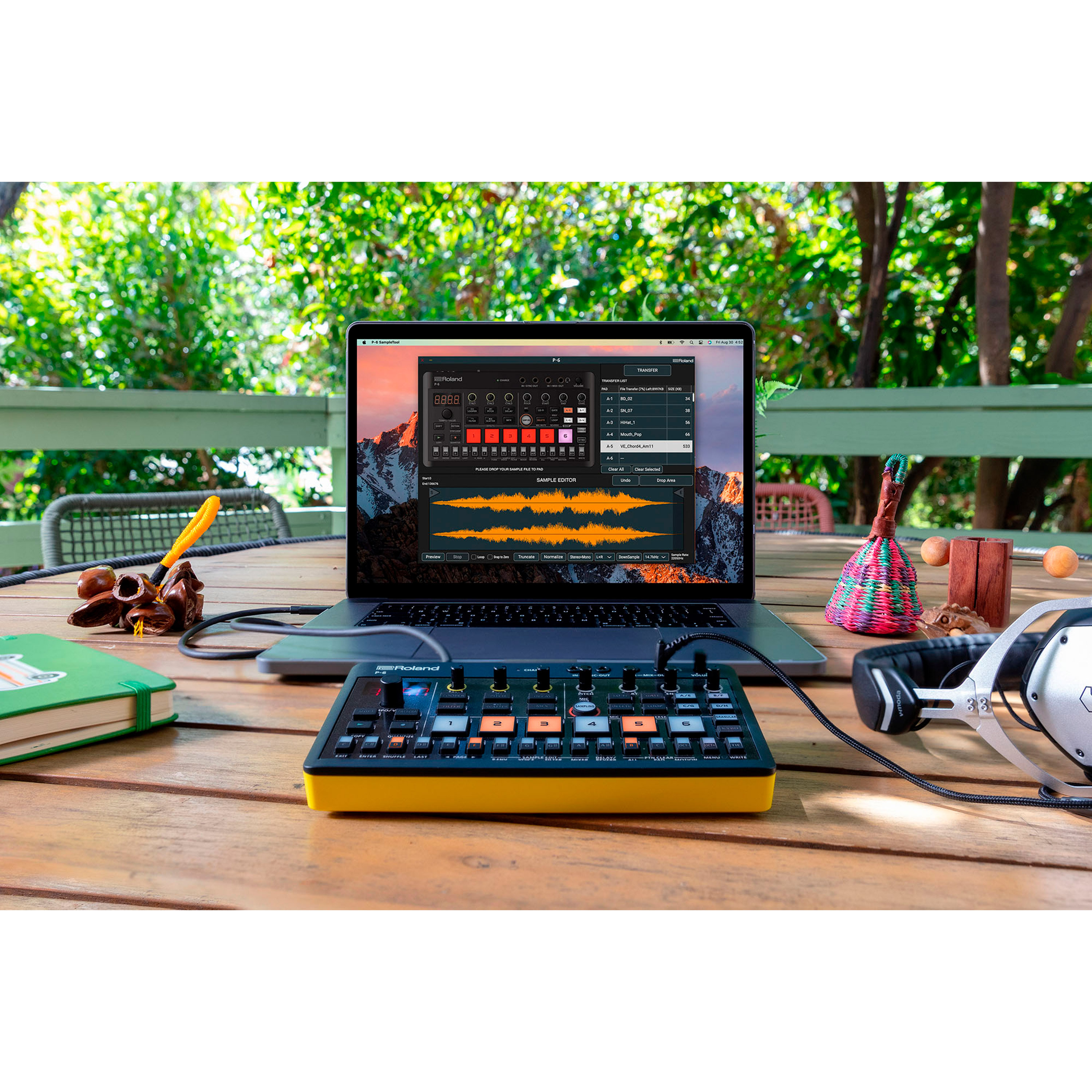 Roland P-6 AIRA Compact Sampler - Sampler / grooveBox SonoVente.com