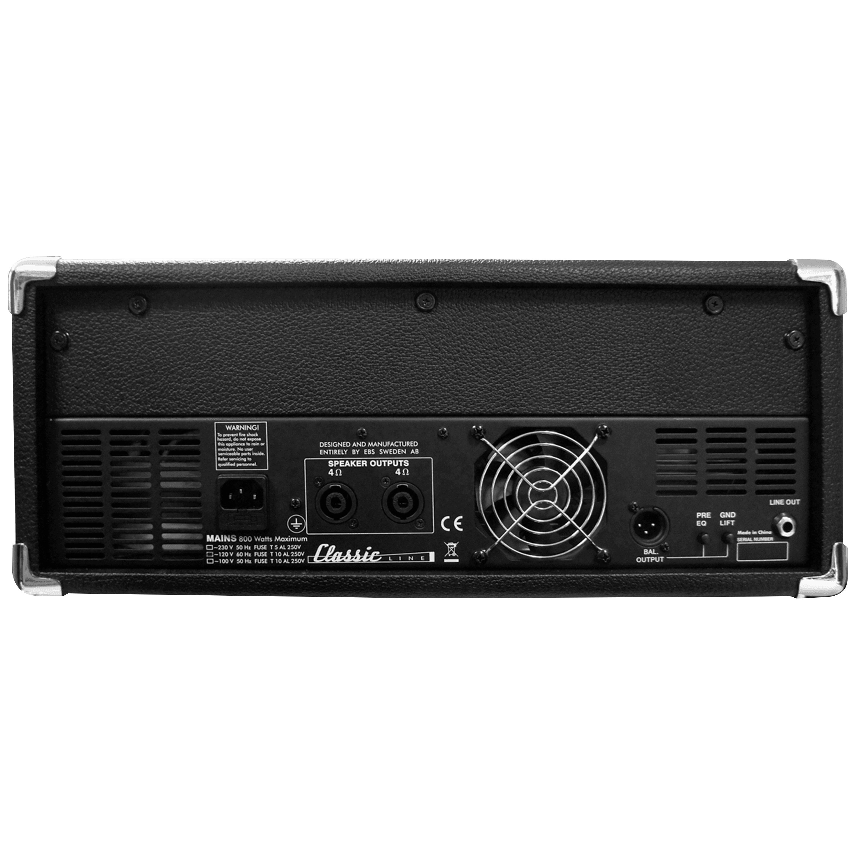 EBS Classic 500 - Amplifier Heads for Bass SonoVente.com - en