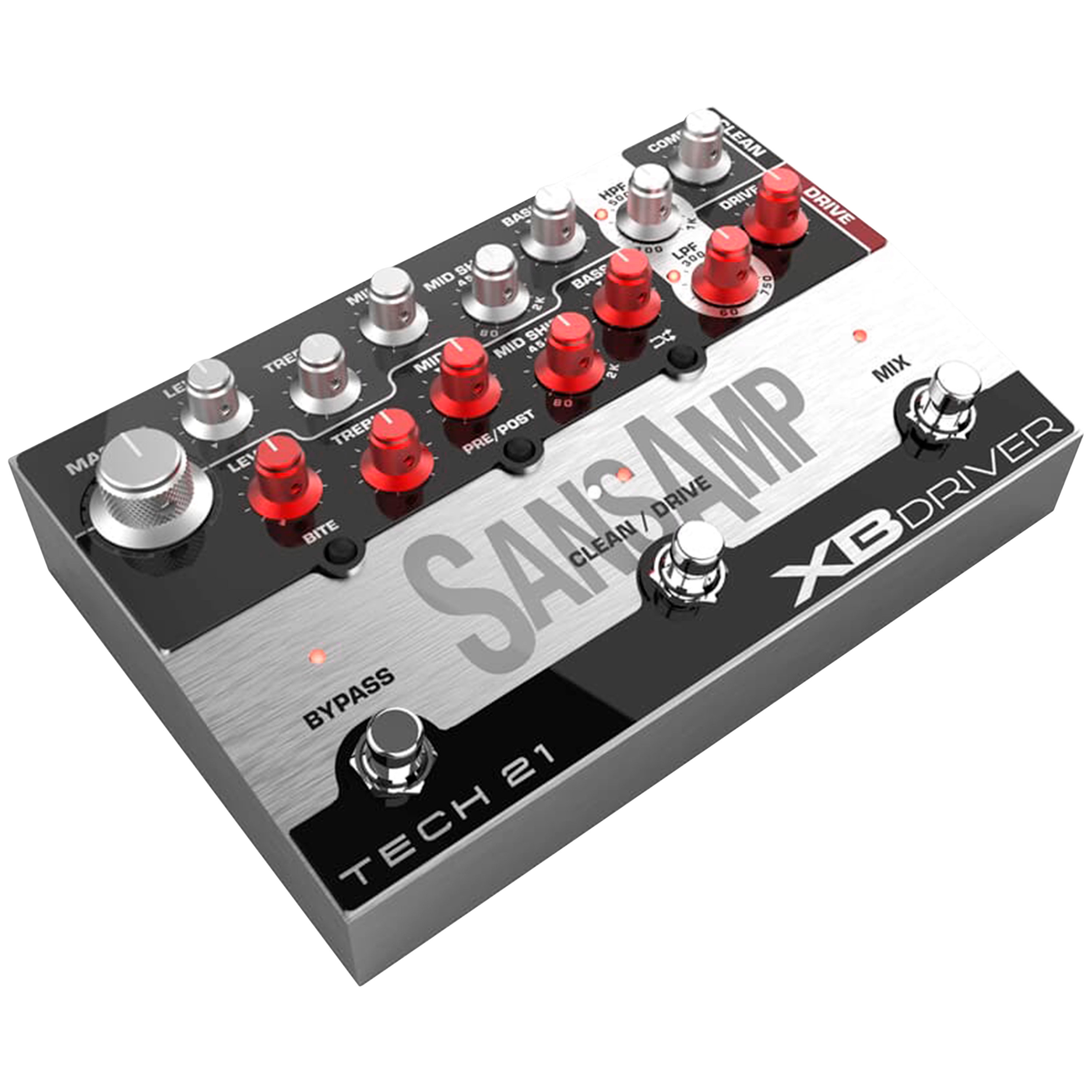 Sansamp XB Driver Bass Preamp 2 canaux - Effets basse SonoVente.com