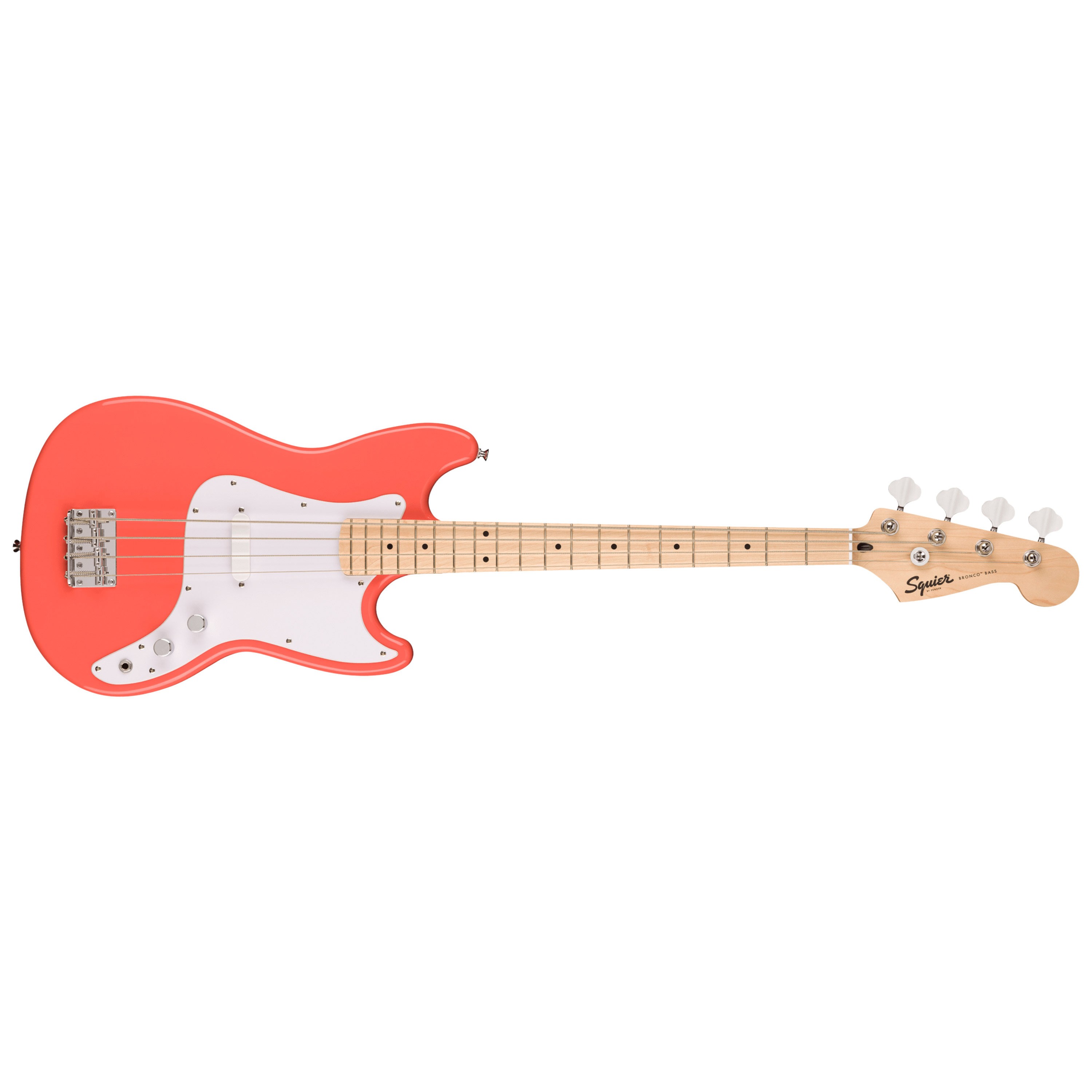 Squier by FENDER Sonic Bronco Bass Tahitian Coral - Electric Bass ...