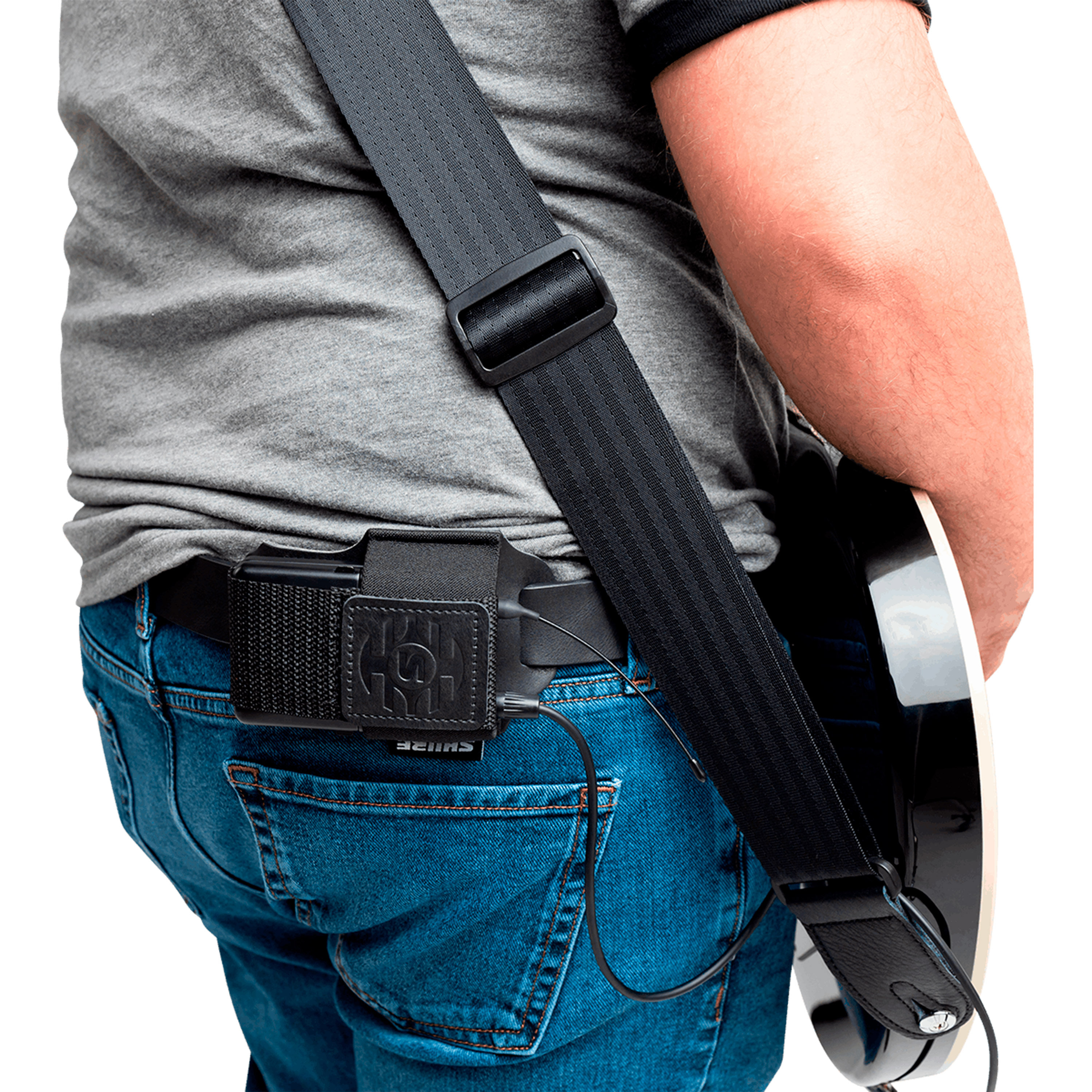 Shure by Gator SH-BODYPACK-PBK-L Wireless Bodypack Transmitter Pouch ...