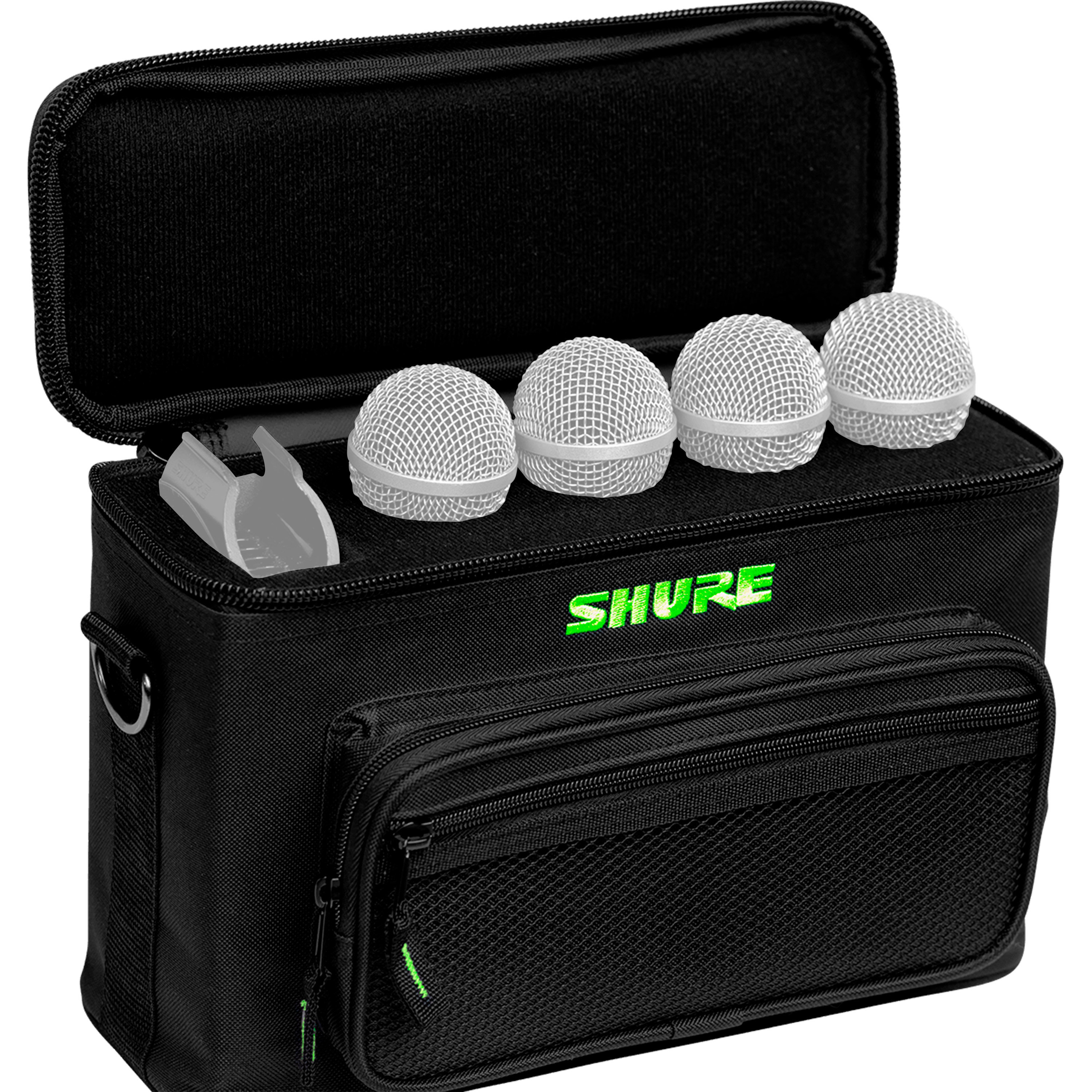 Shure by Gator SH-MICBAG04 Wired Mic Carry Bag - Accessoires et pieds de micro SonoVente.com