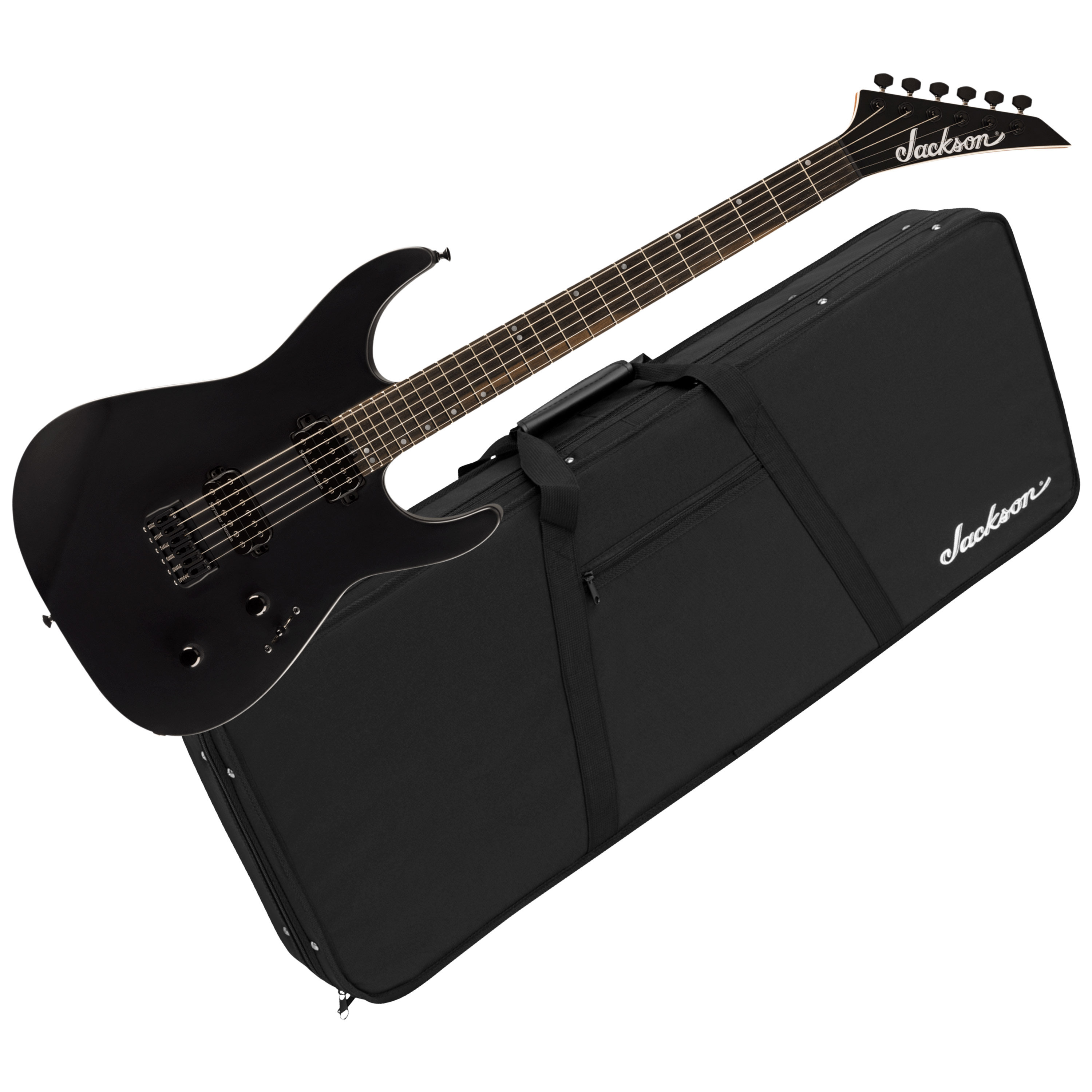 Jackson American Series Virtuoso HT Satin Black - Guitare métal ...