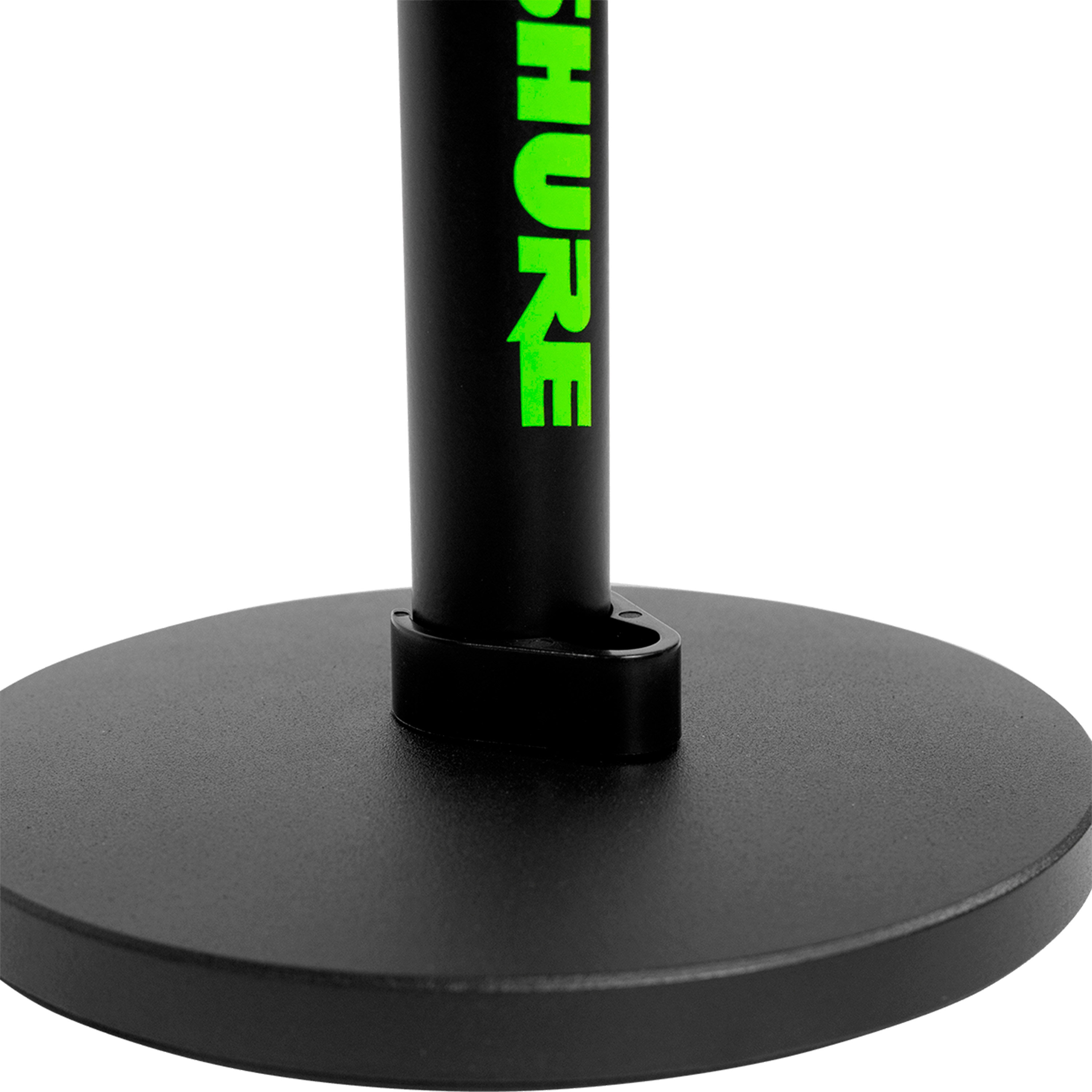 Shure by Gator SH-DESKTOP1 6 Round Base Desktop Mic Stand - Pieds de ...