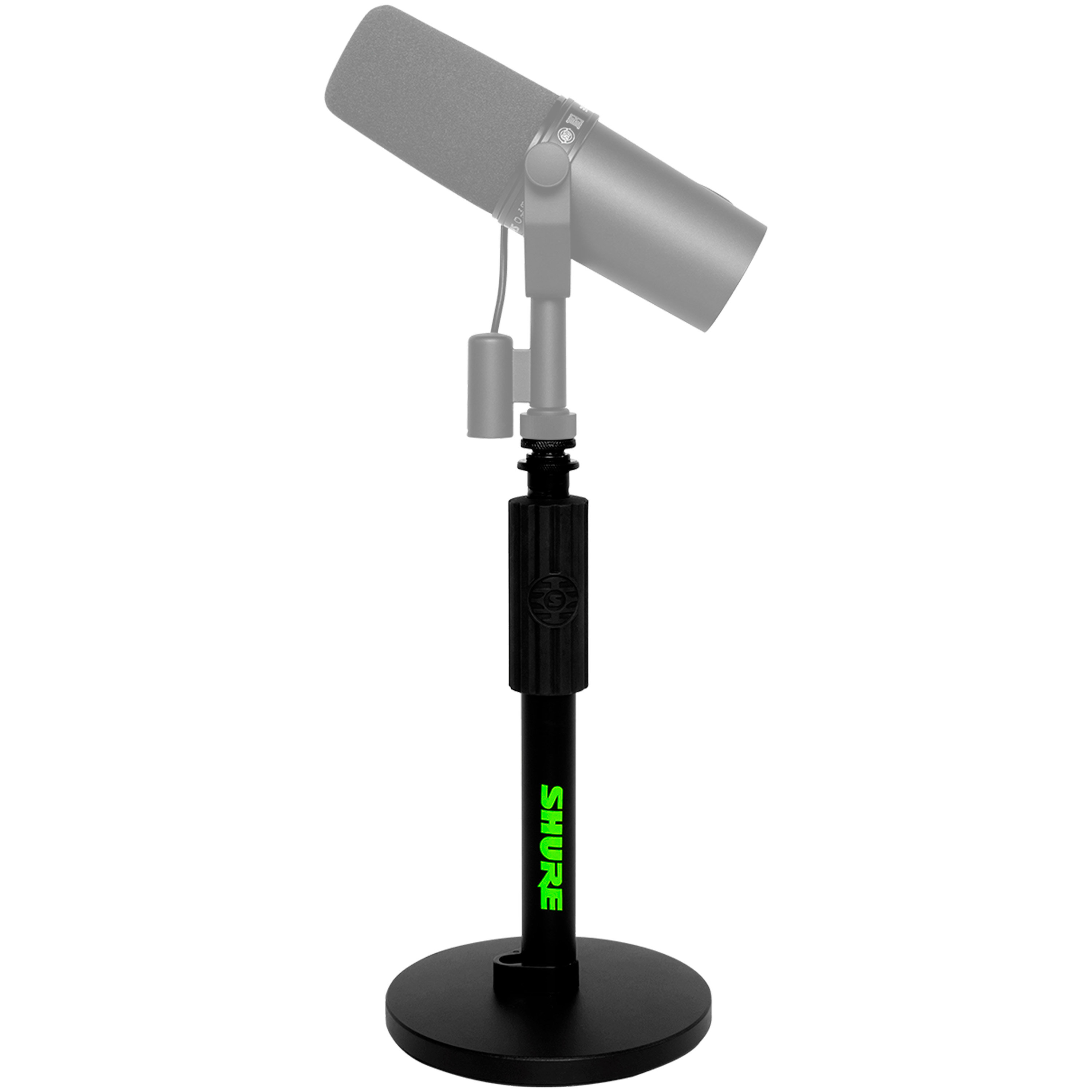 Shure by Gator SH-DESKTOP1 6 Round Base Desktop Mic Stand - Pieds de table SonoVente.com