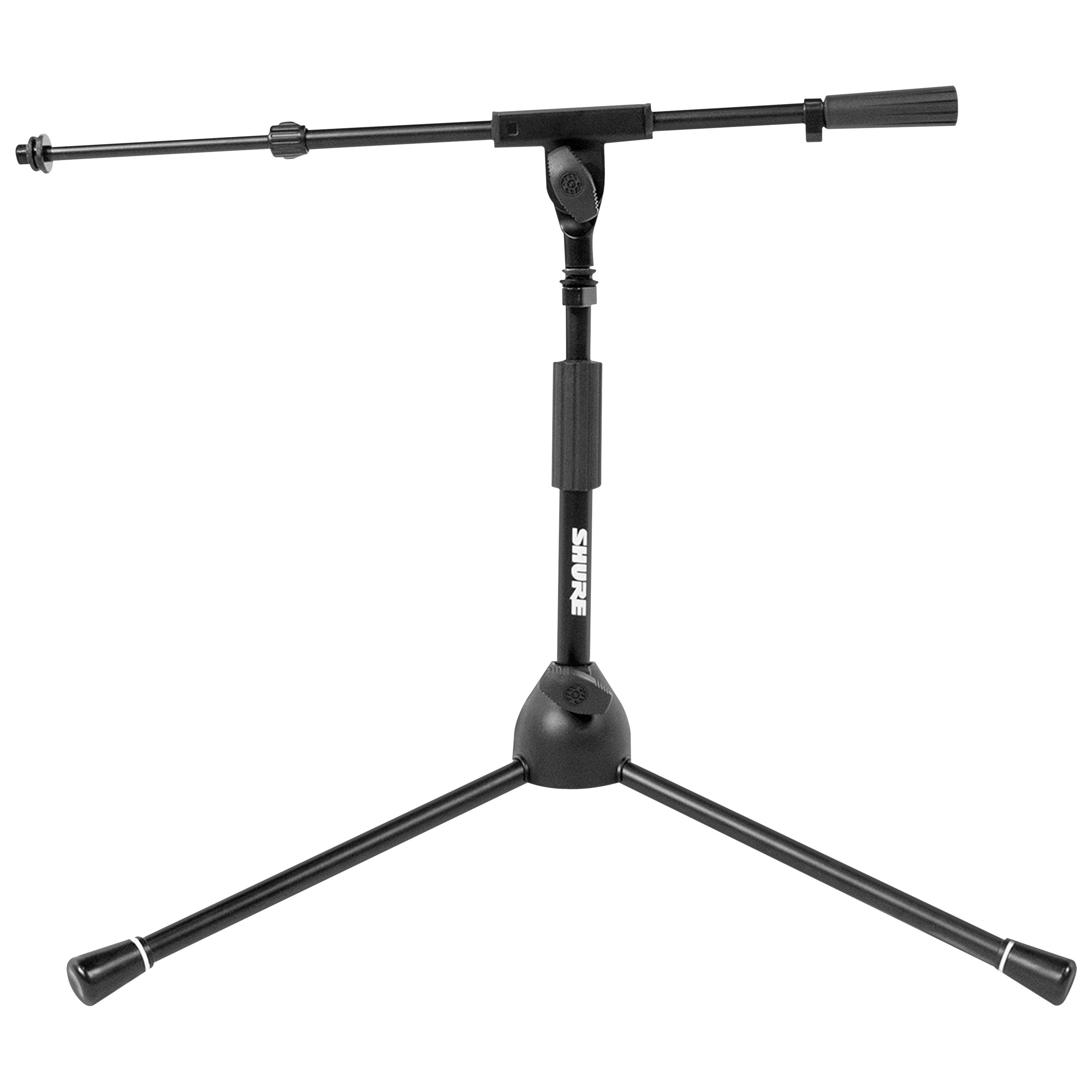 Shure by Gator SH-TPSTANDLP Low-Profile Tripod Mic Stand - Microphone ...