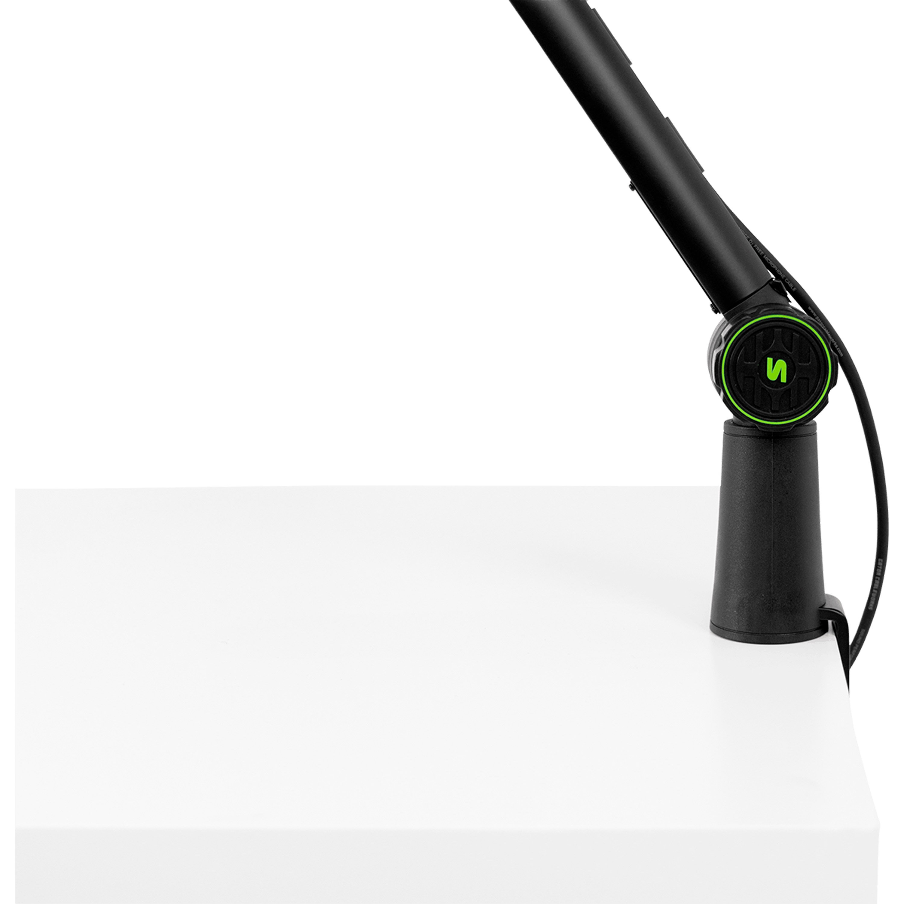 Shure by Gator SH-BROADCAST1 Deluxe Articulating Desktop Mic Boom Stand ...