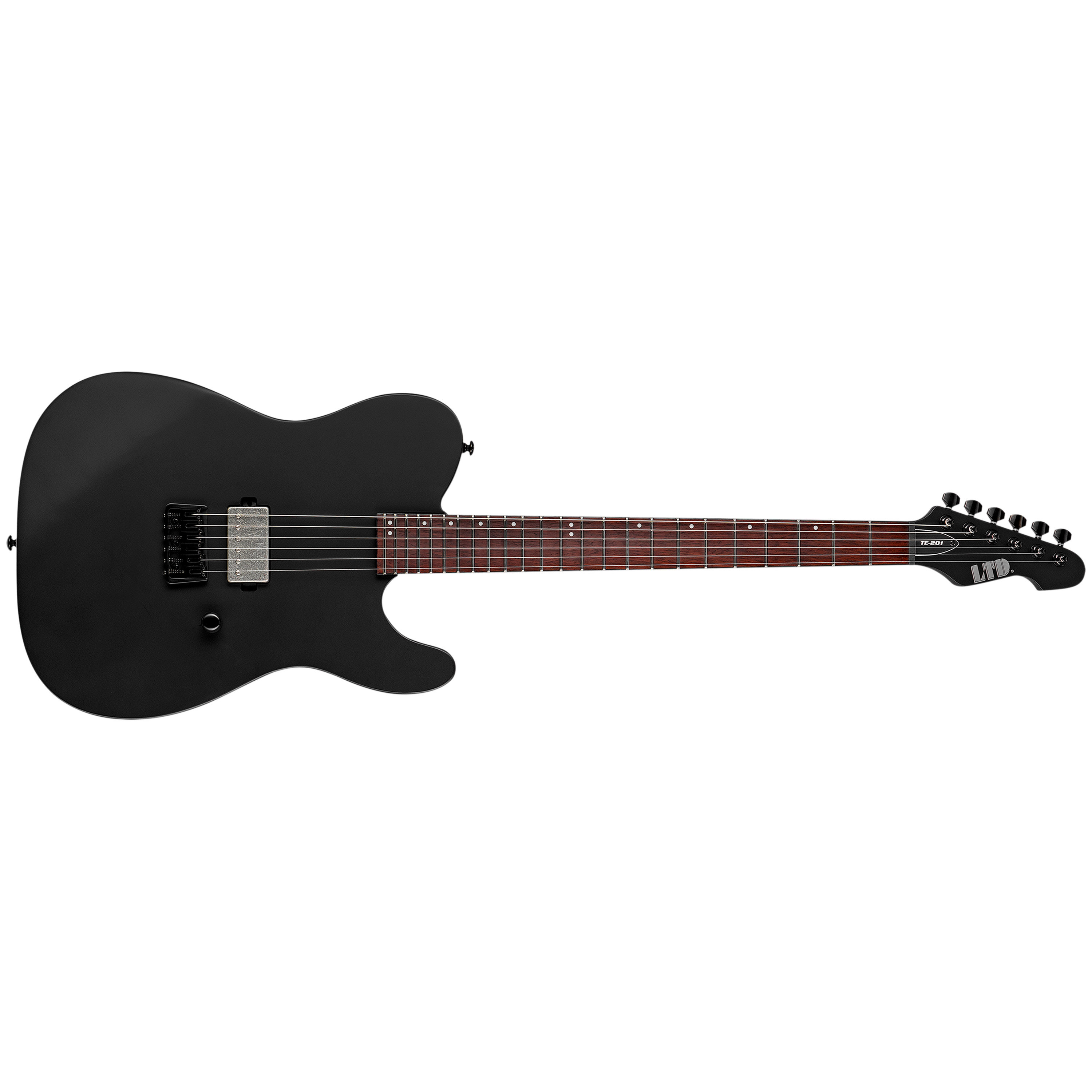 LTD TE-201 Black Satin - T Style Guitar SonoVente.com - en