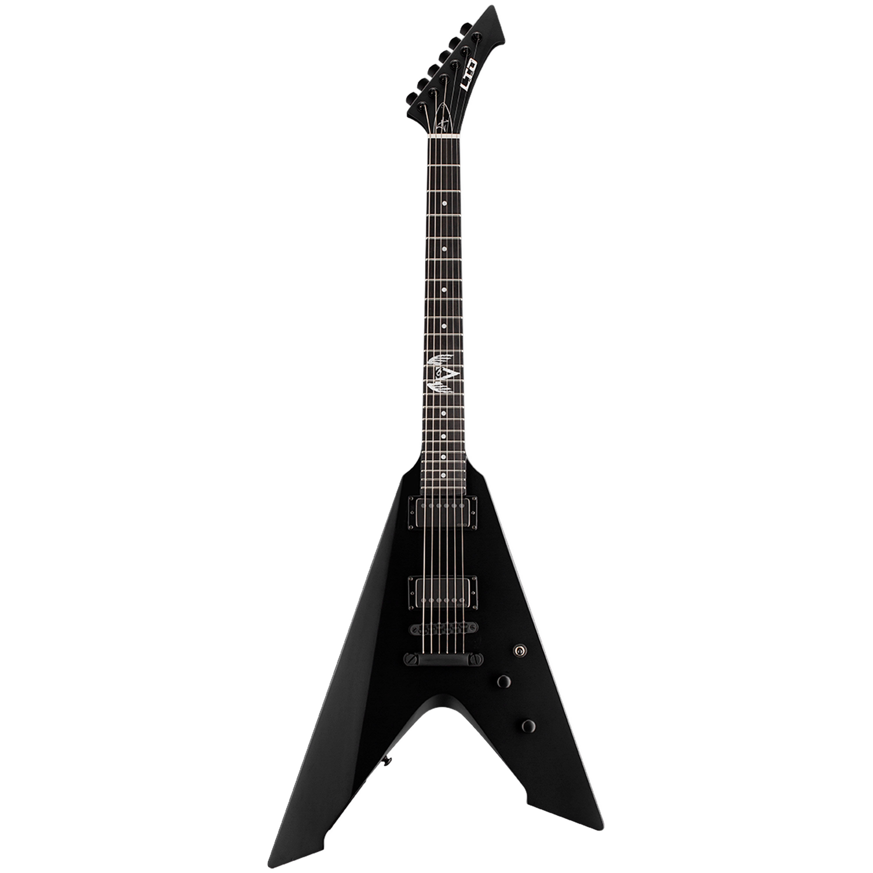 LTD James Hetfield Vulture Black Satin + étui - Signature Guitar ...