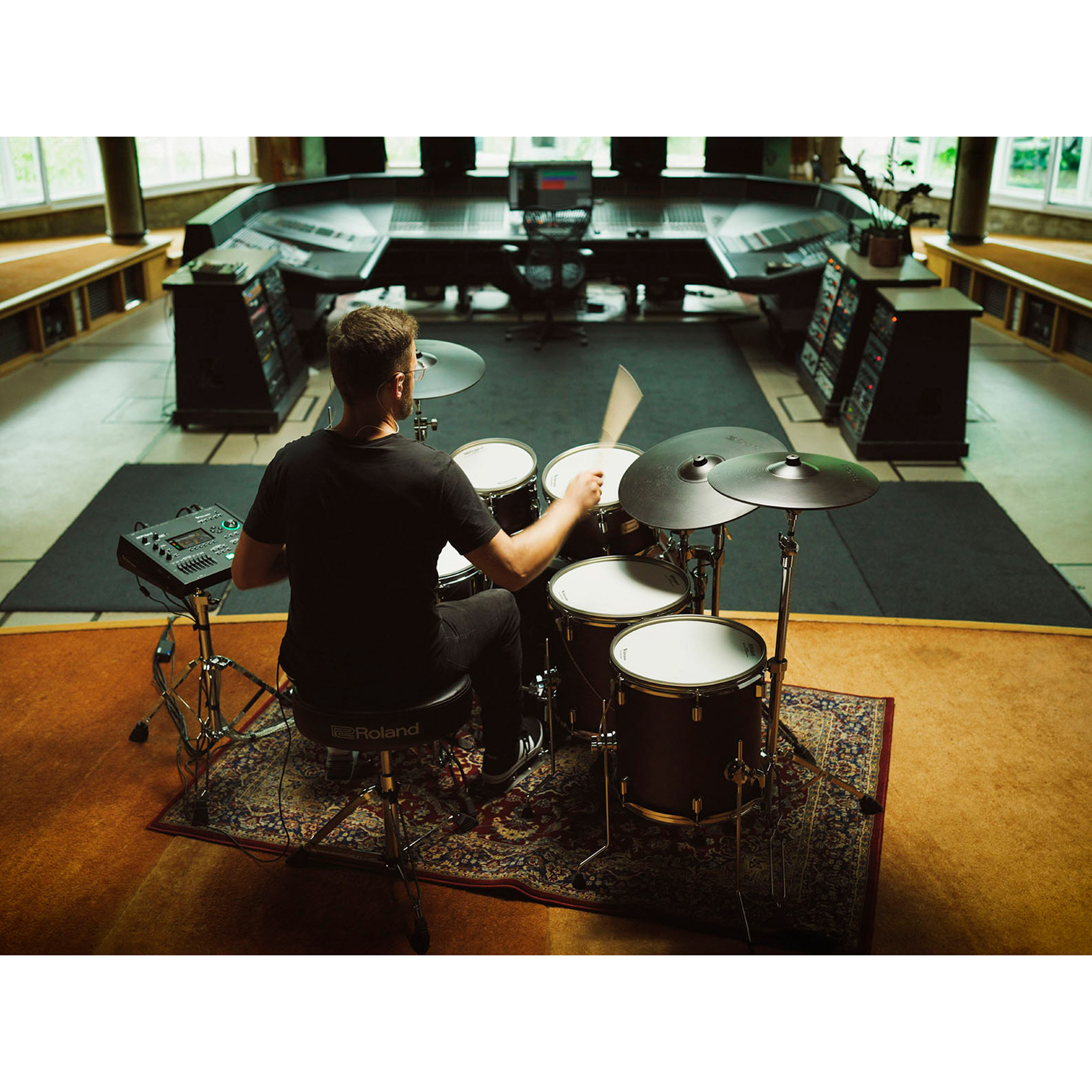 Roland V-Drums VAD 716-SW KIT Satin Walnut - Batterie électronique SonoVente.com