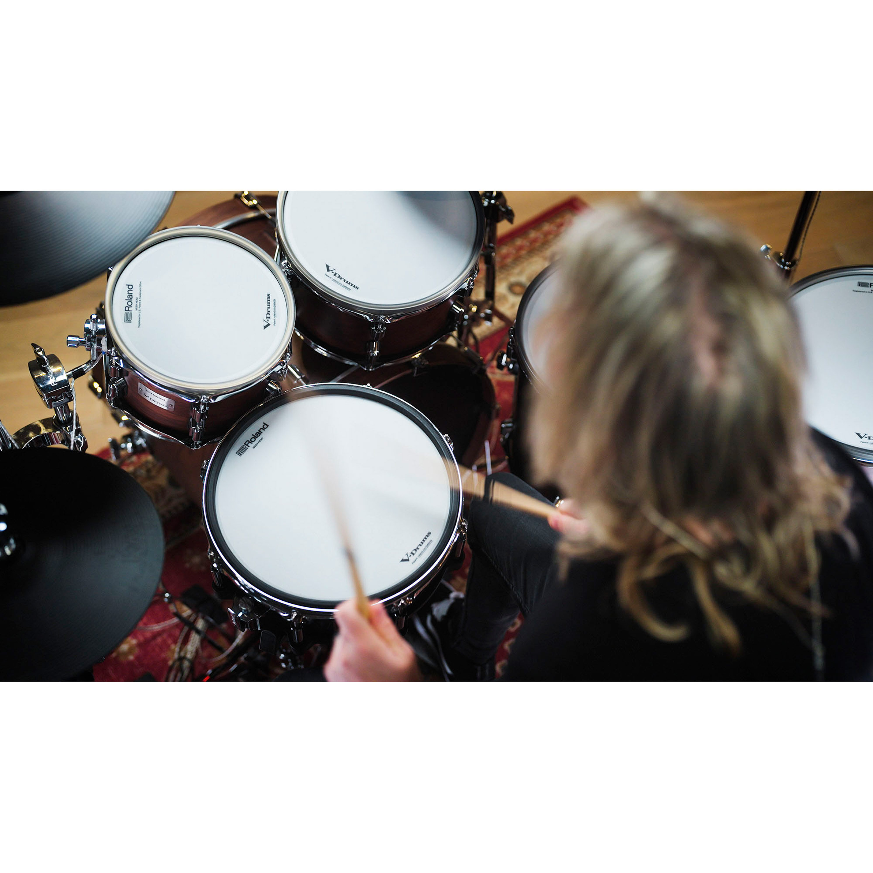 Roland V-Drums VAD 716-SW KIT Satin Walnut - Batterie électronique SonoVente.com