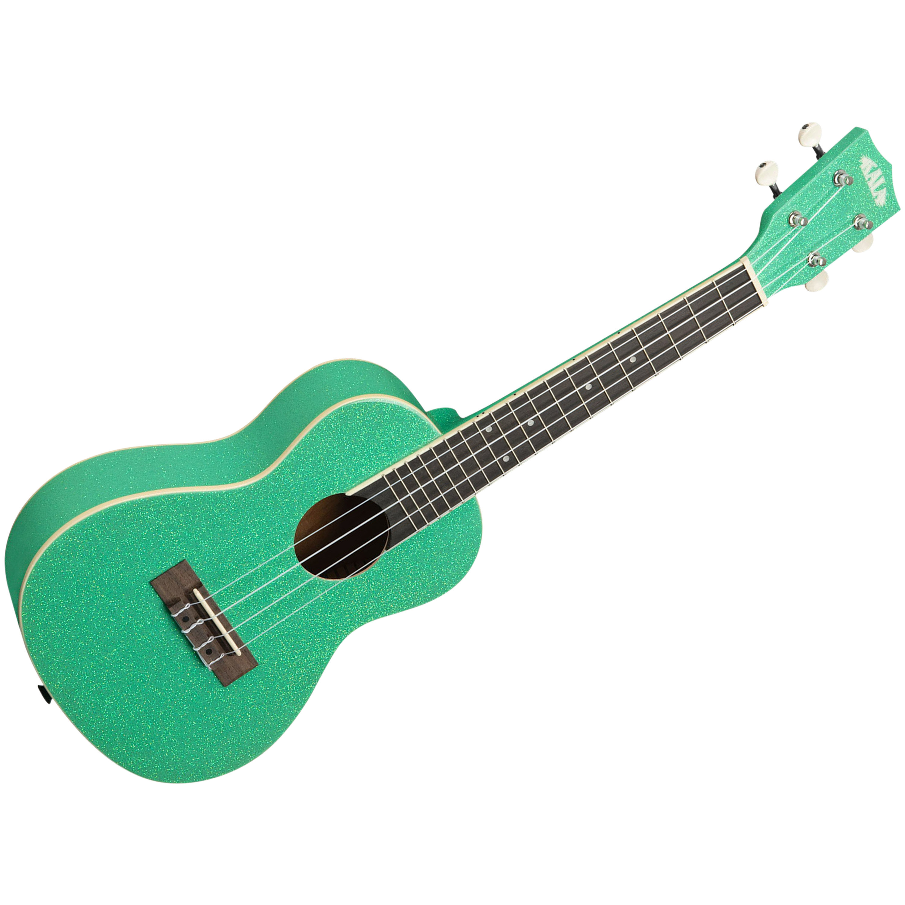 Kala Green Sparkle Concert - Ukulélé SonoVente.com