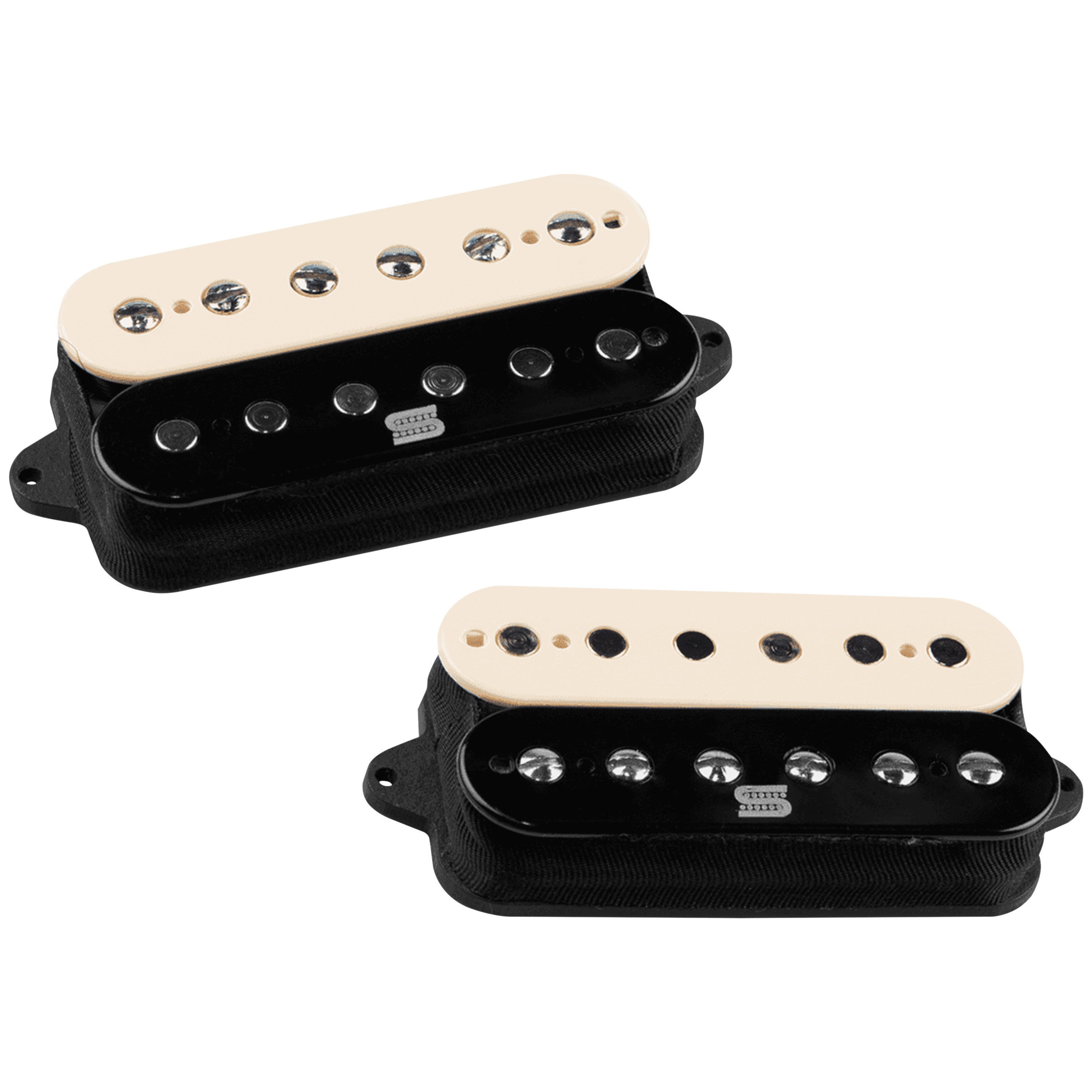 Seymour Duncan Duality Set Neck/Bridge Zebra - Micro guitare SonoVente.com