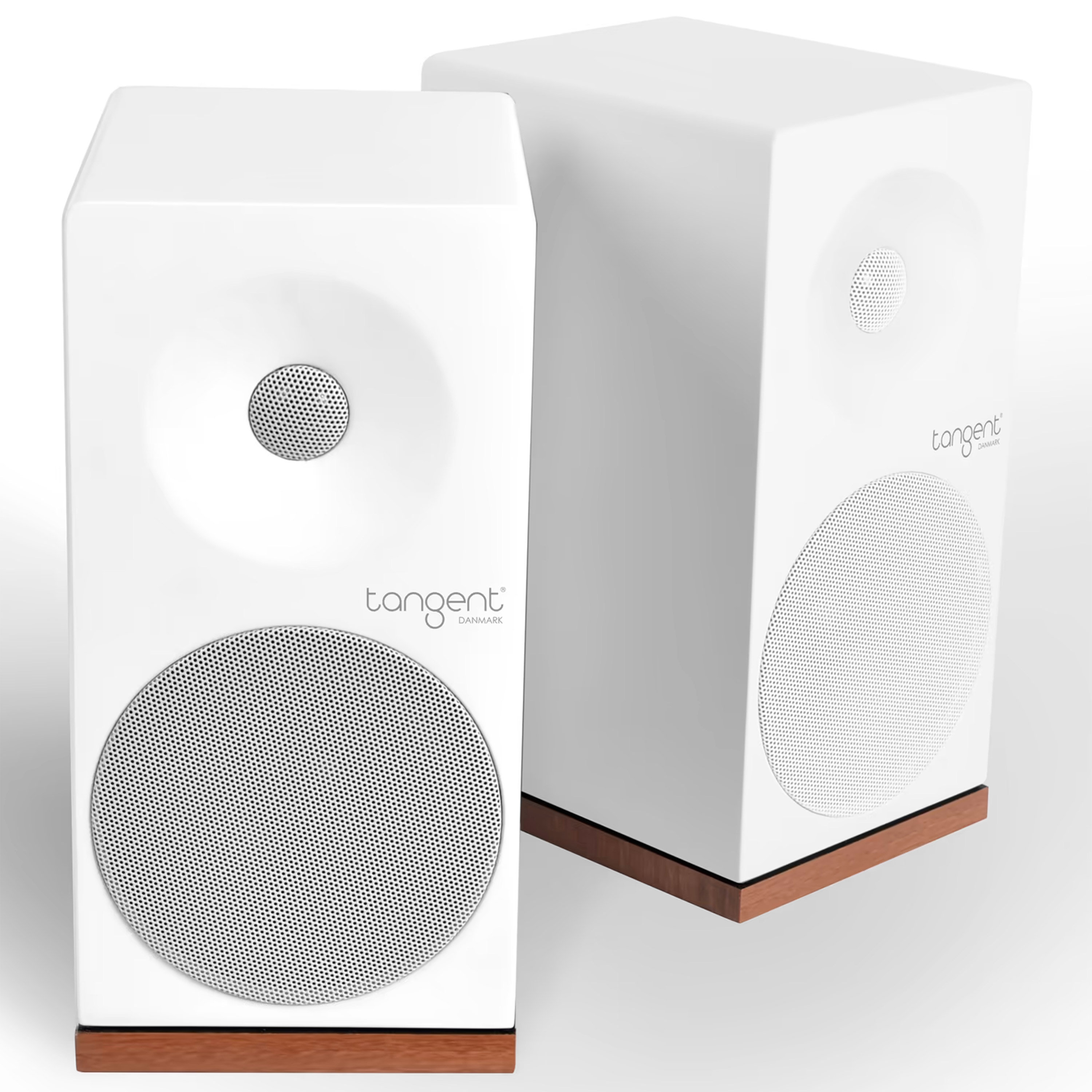 Tangent Spectrum X4 White (la paire) - Enceintes bibliothèque SonoVente.com