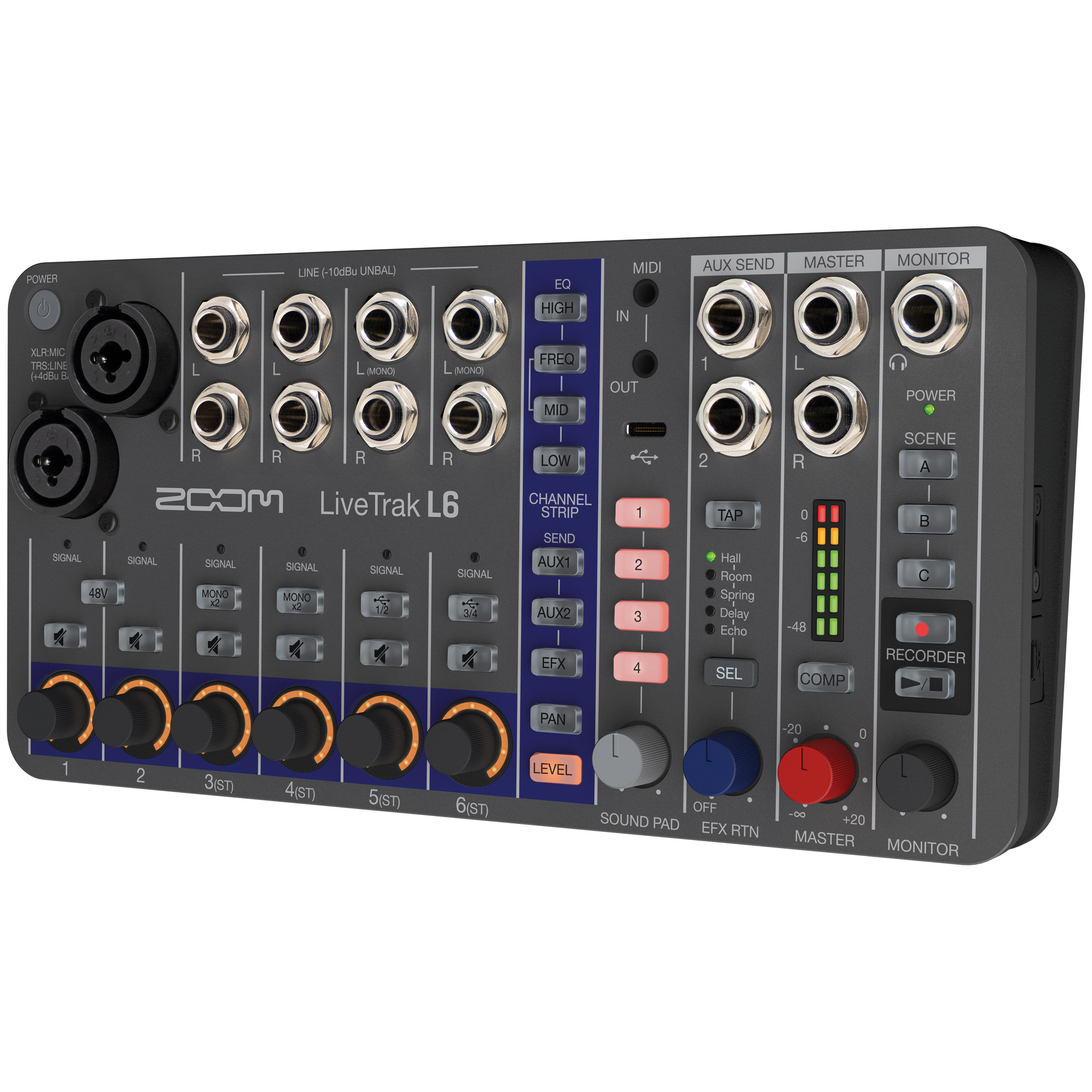 Zoom Livetrak L6 - Console de mixage numérique SonoVente.com