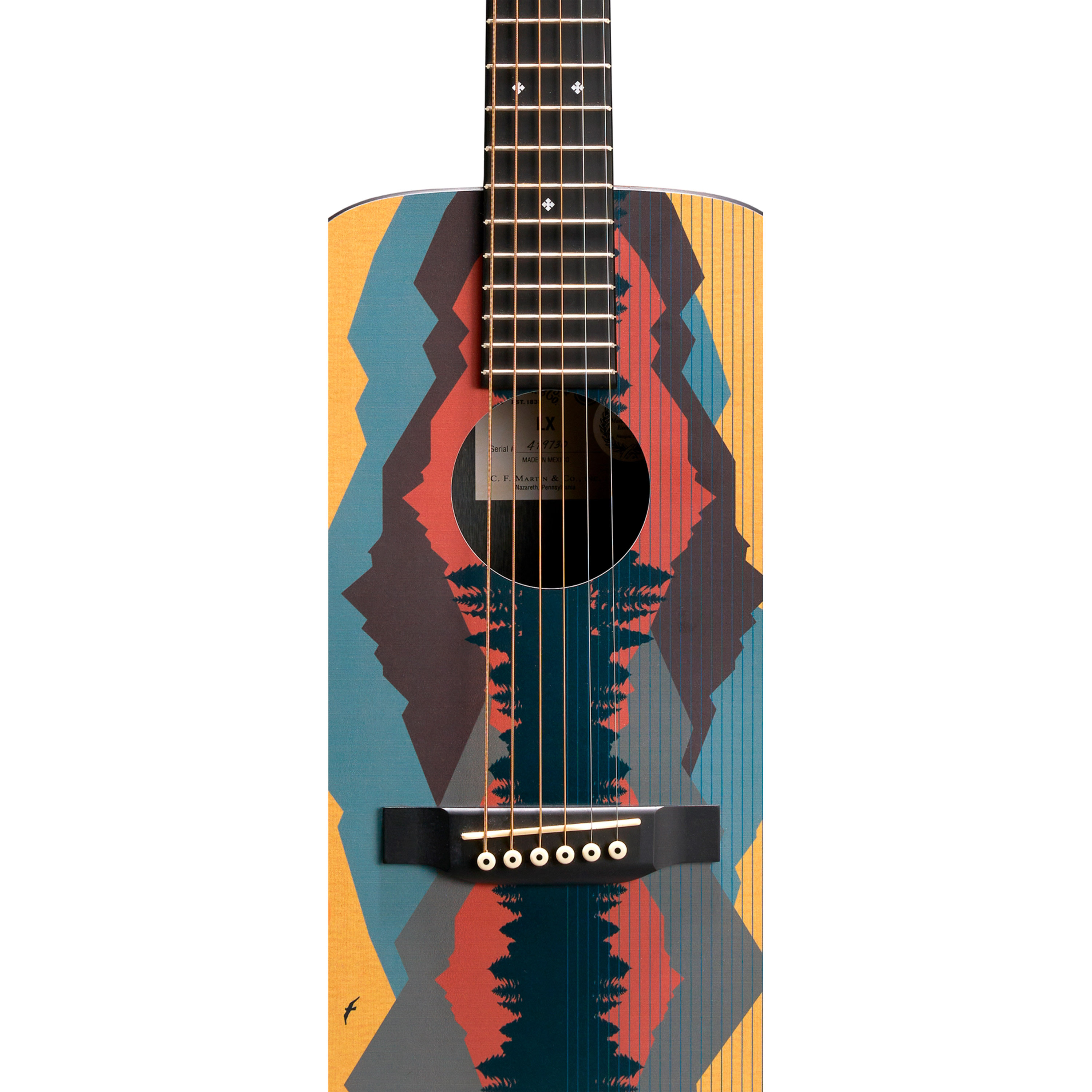 Martin Guitars LX1-LIG Life is Good Little Martin + Housse - Guitare ...