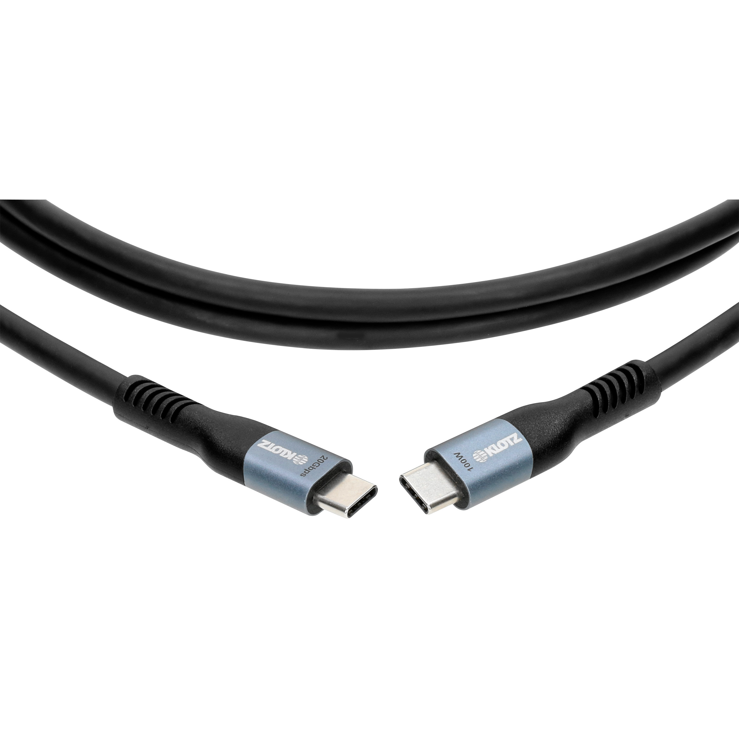 Klotz Câble USB 3.2 USB-C noir, longueur 3 m - Câble numérique ...