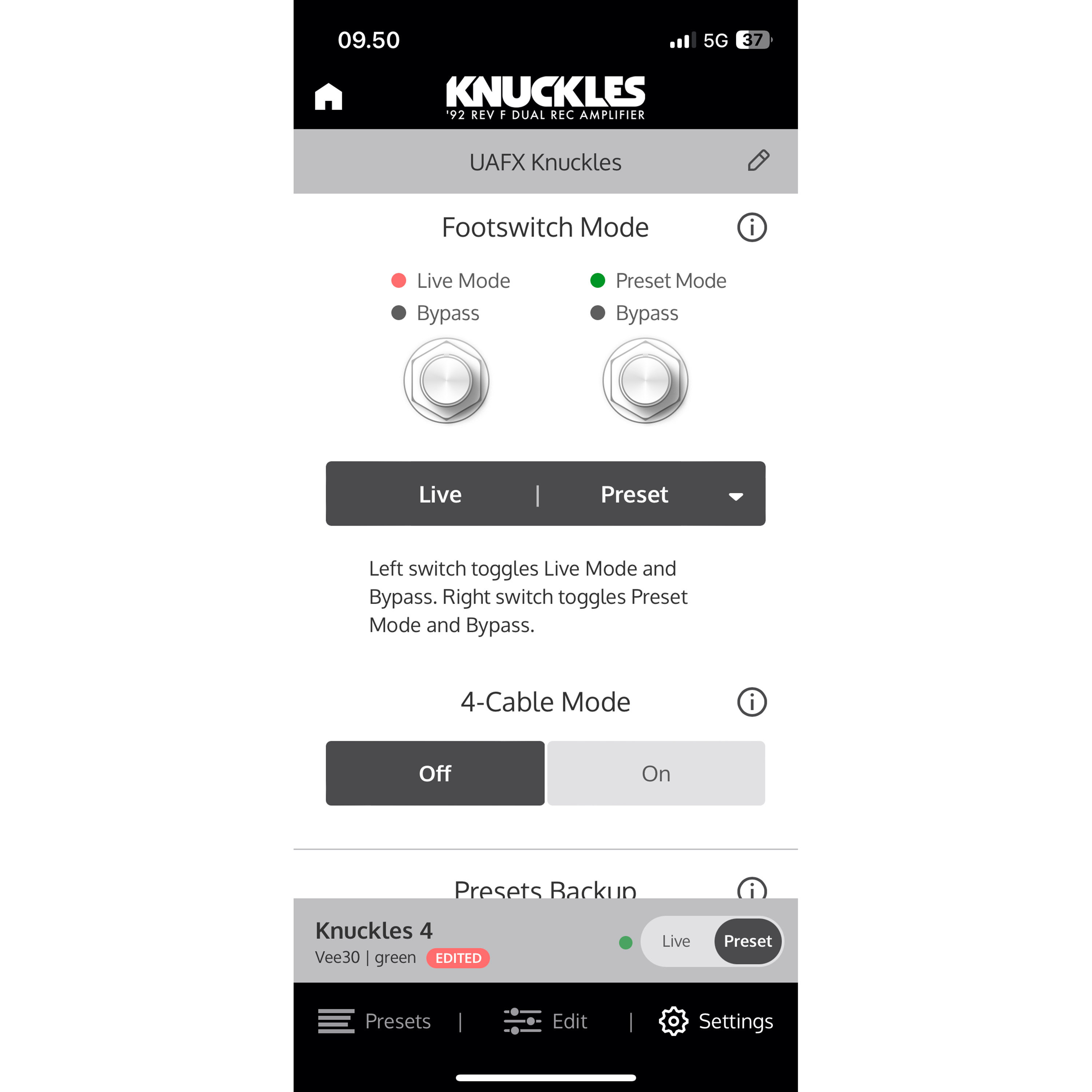 Universal Audio UAFX Knuckles '92 Rev F Dual Rec Amplifier - Effets ...