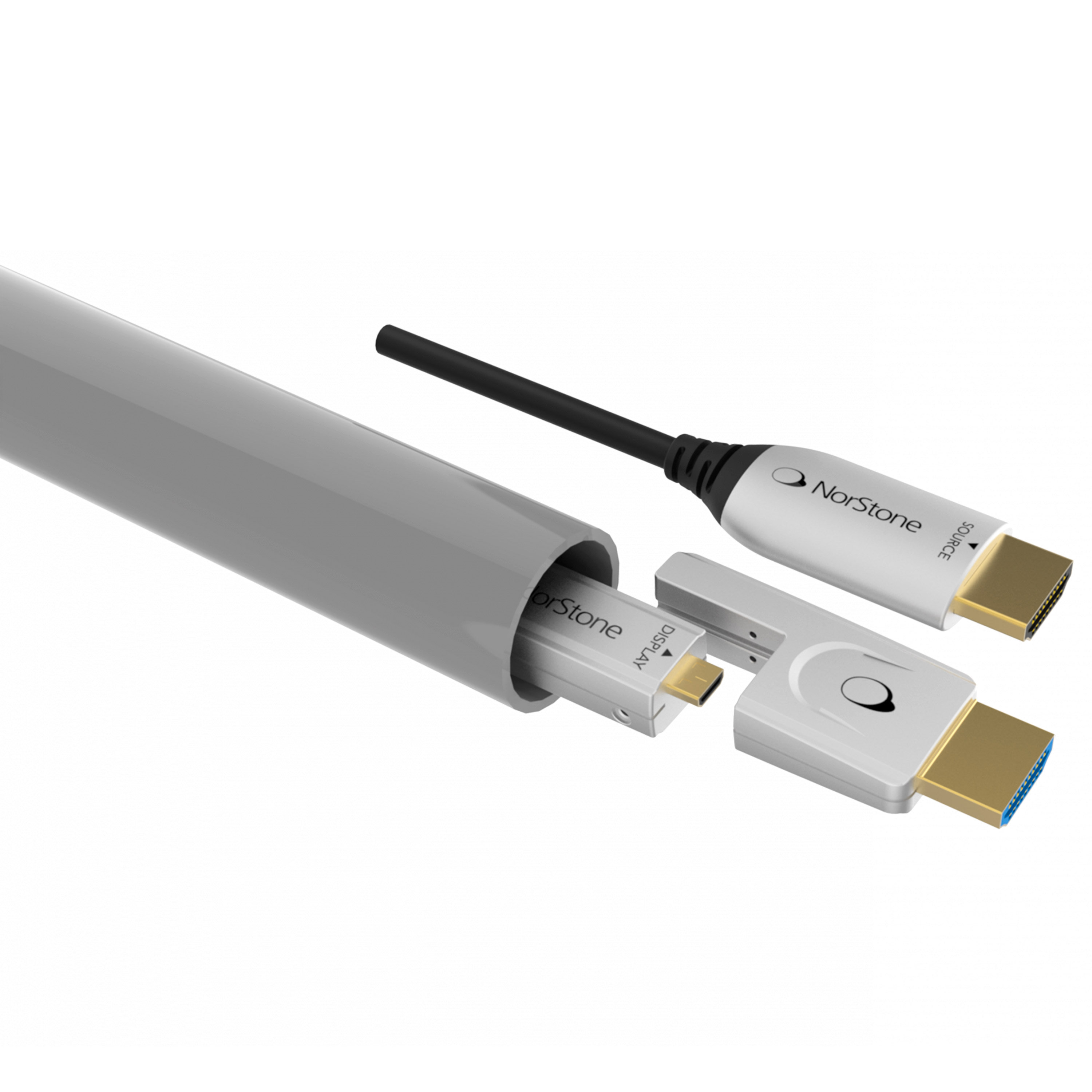 NorStone Jura Câble HDMI Optic 100 m - Cable digital SonoVente.com - es