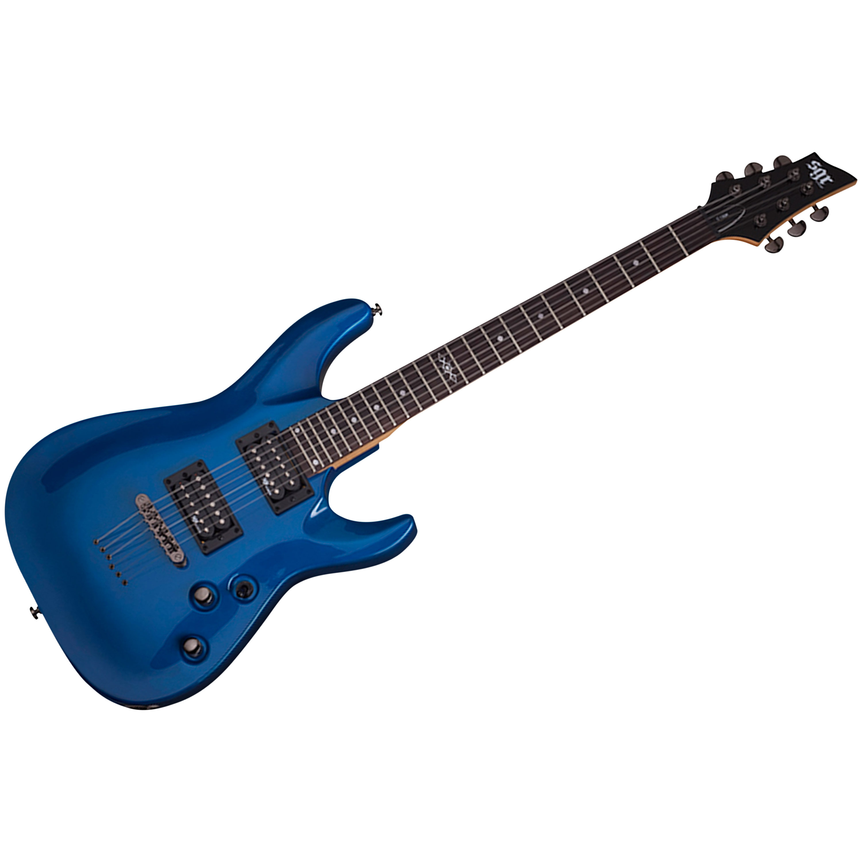 Schecter SGR C 1 Electric Blue - ST Style Guitar SonoVente.com - en