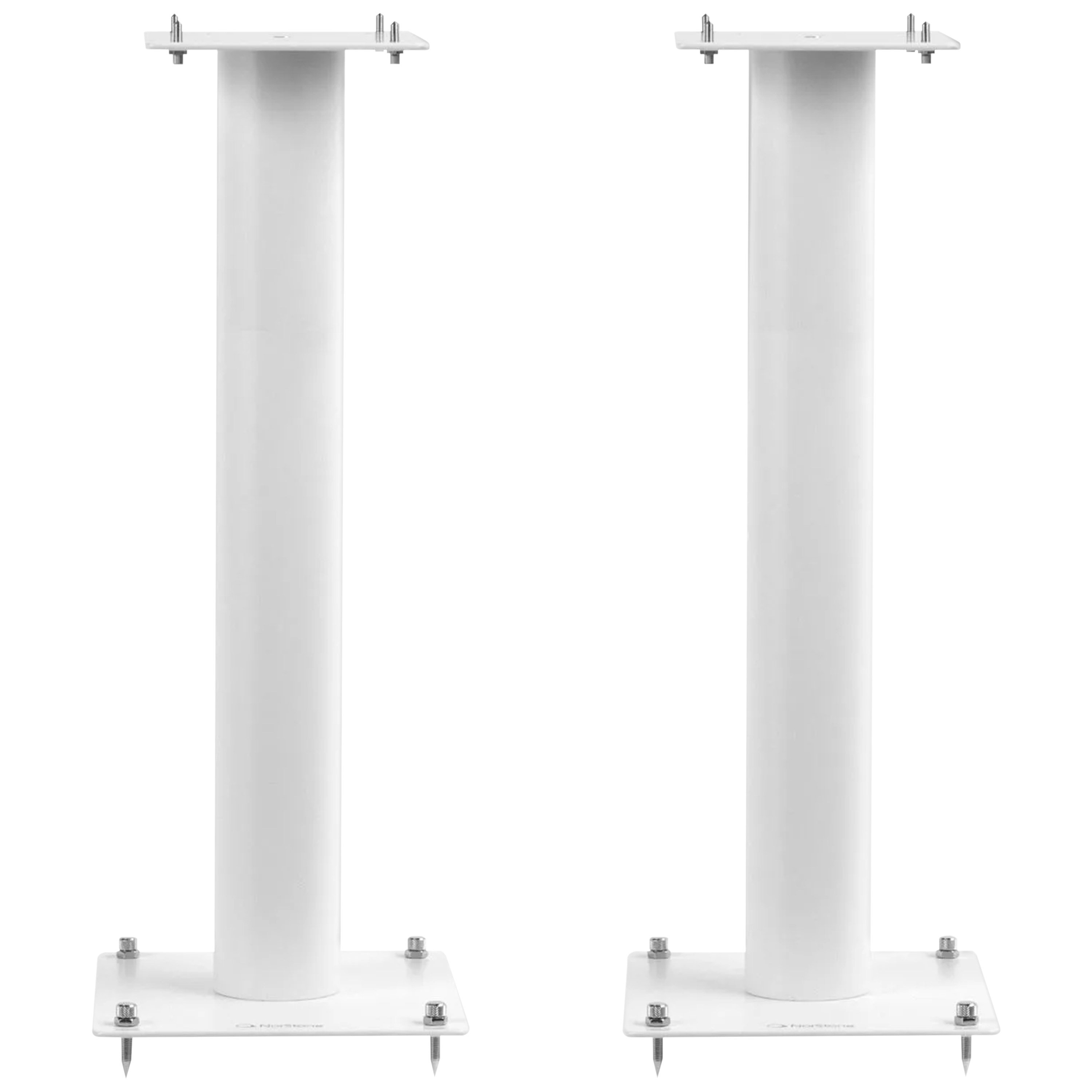 NorStone STYLUM 2 White (la paire) - Meubles & supports Hi-Fi SonoVente.com