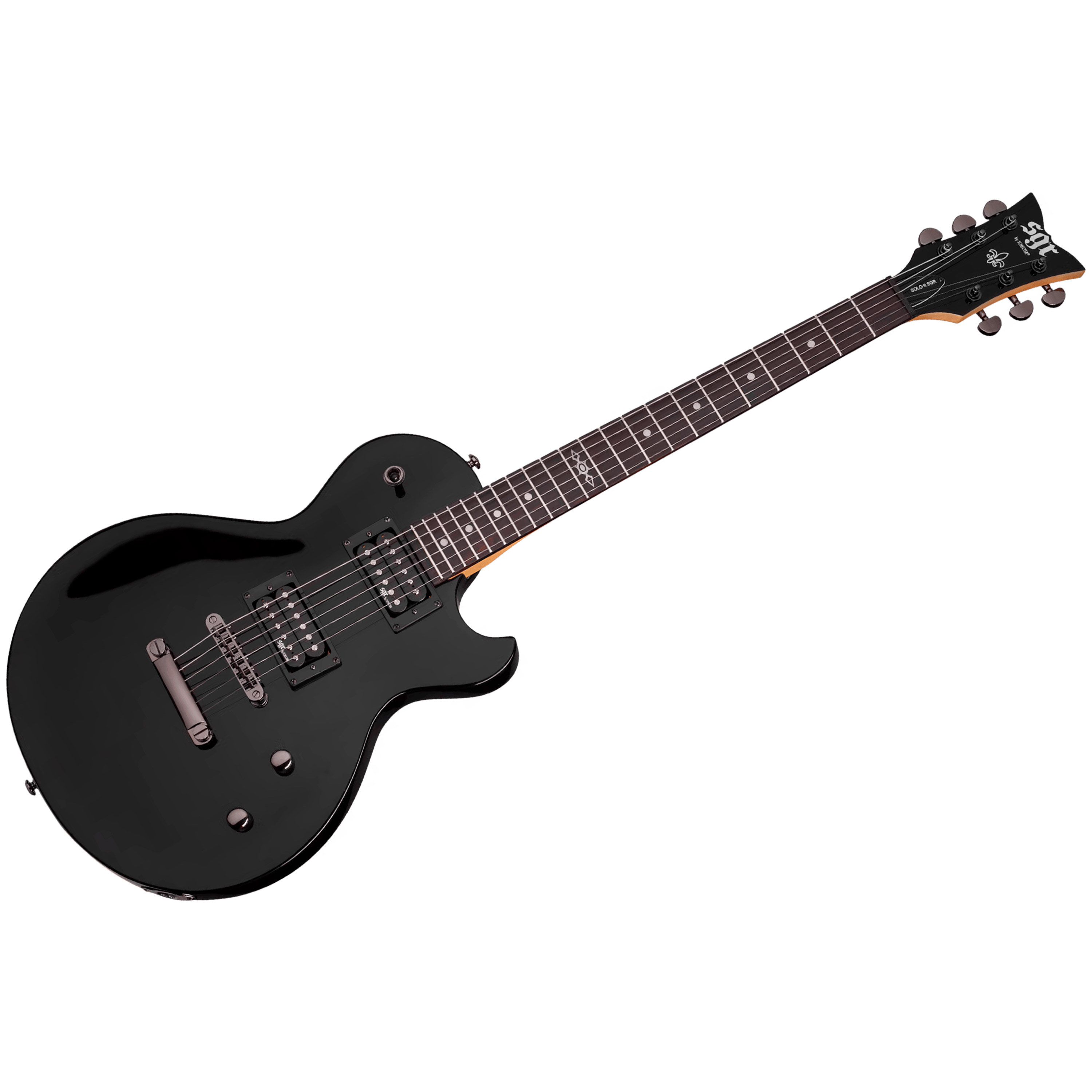 Schecter SGR Solo II Midnight Satin Black - Guitarra Single Cut ...