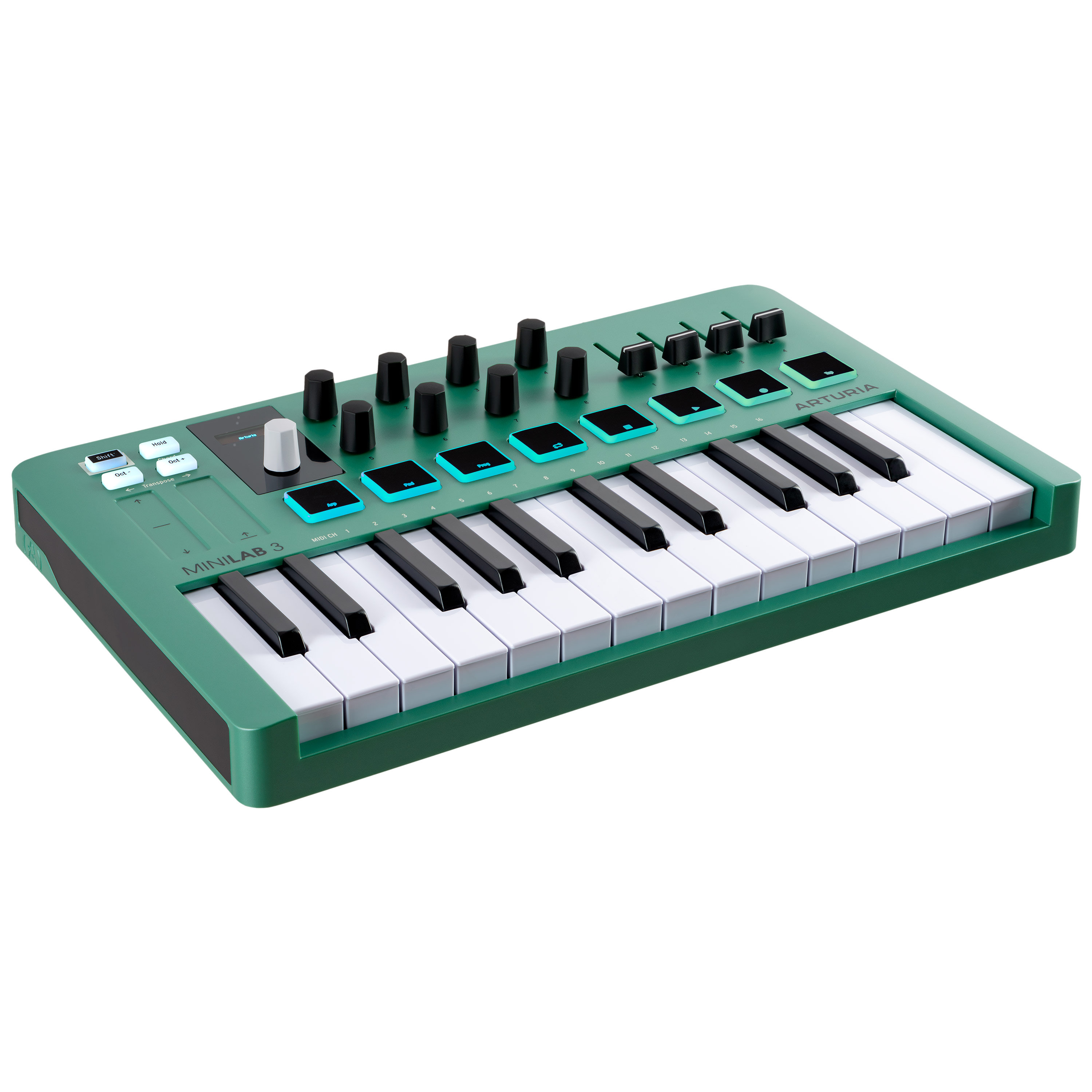 Arturia MiniLab 3 Mint Limited Edition - Clavier maître SonoVente.com