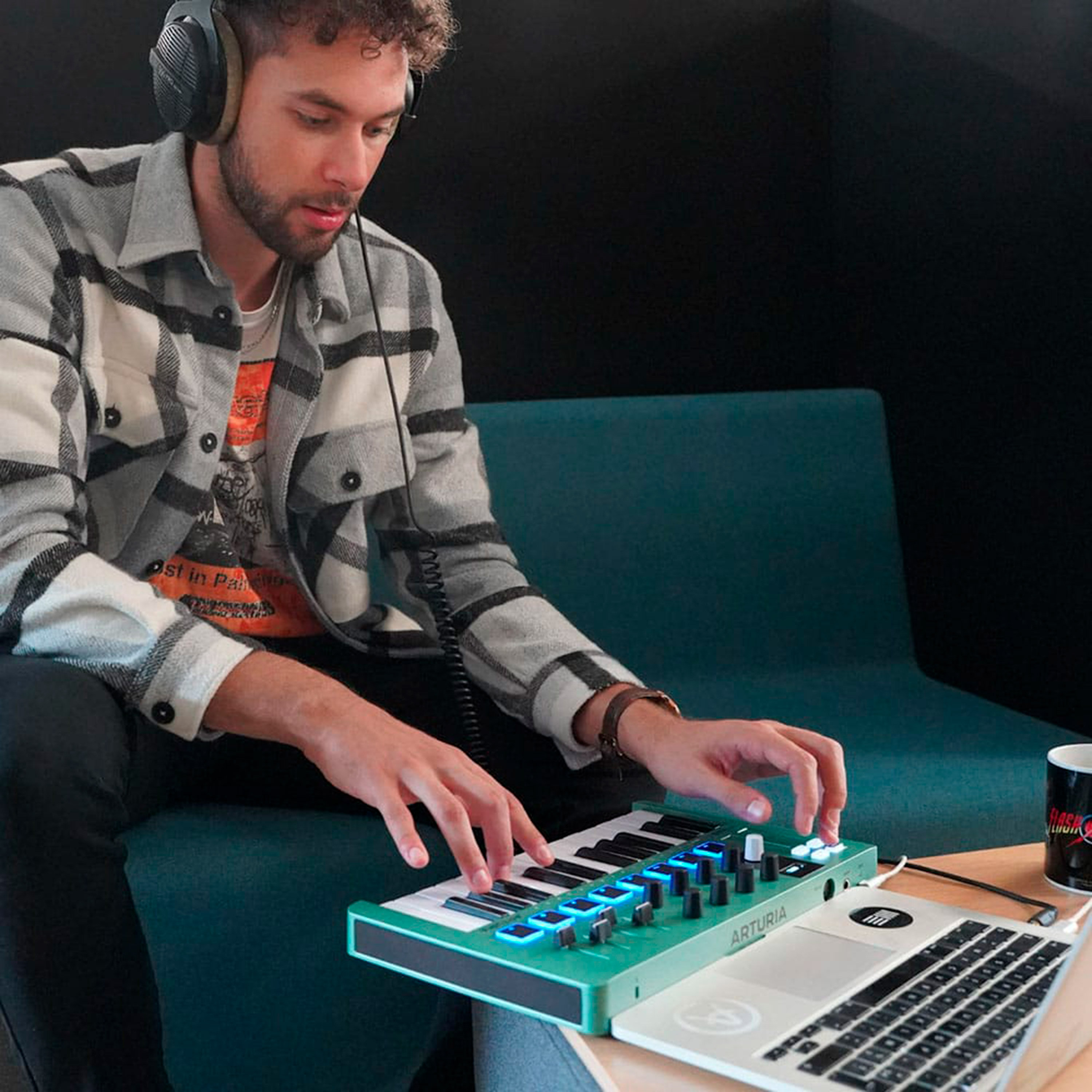 Arturia MiniLab 3 Mint Limited Edition - Clavier maître SonoVente.com