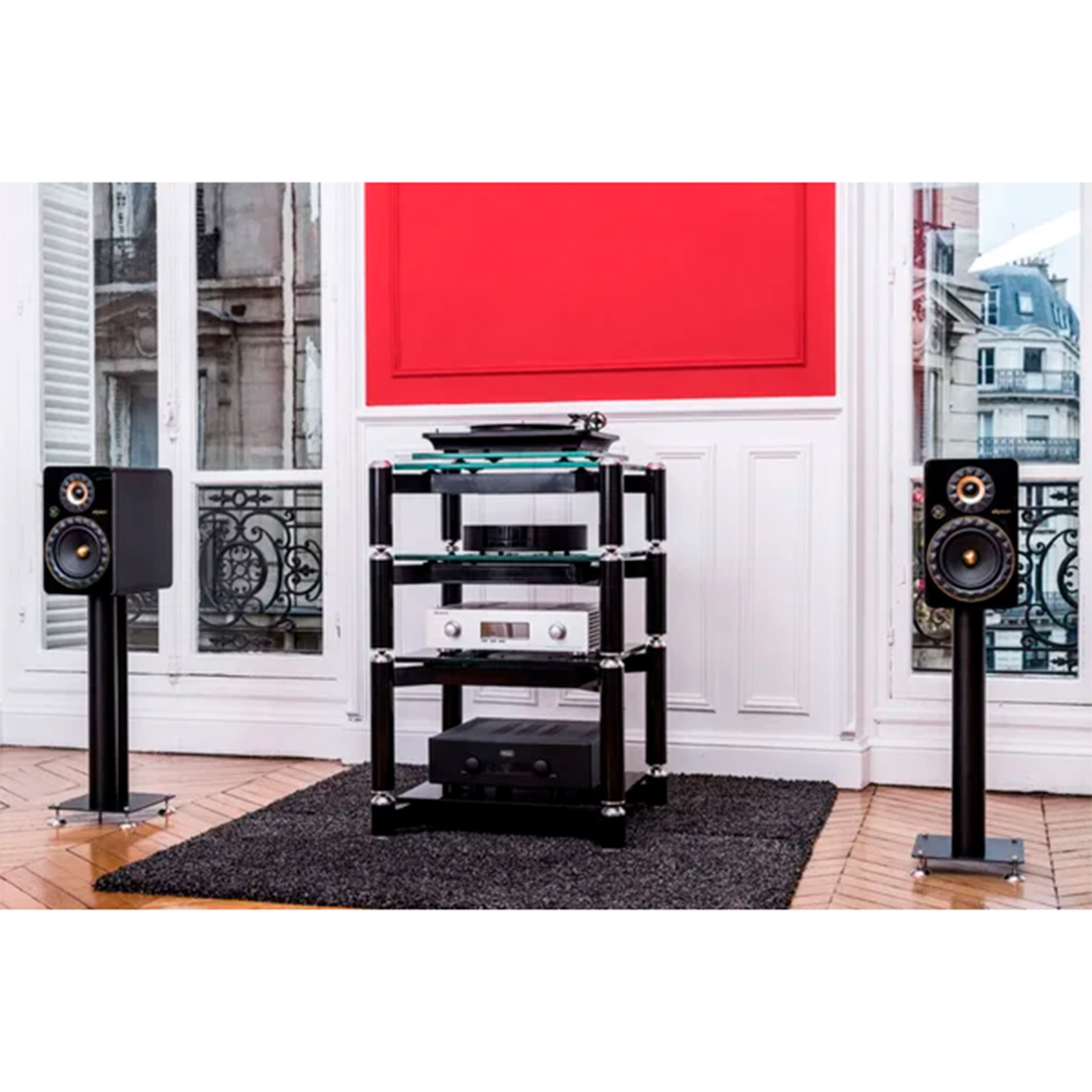 NorStone SPIDER 3 Black - Meubles & supports HiFi SonoVente.com