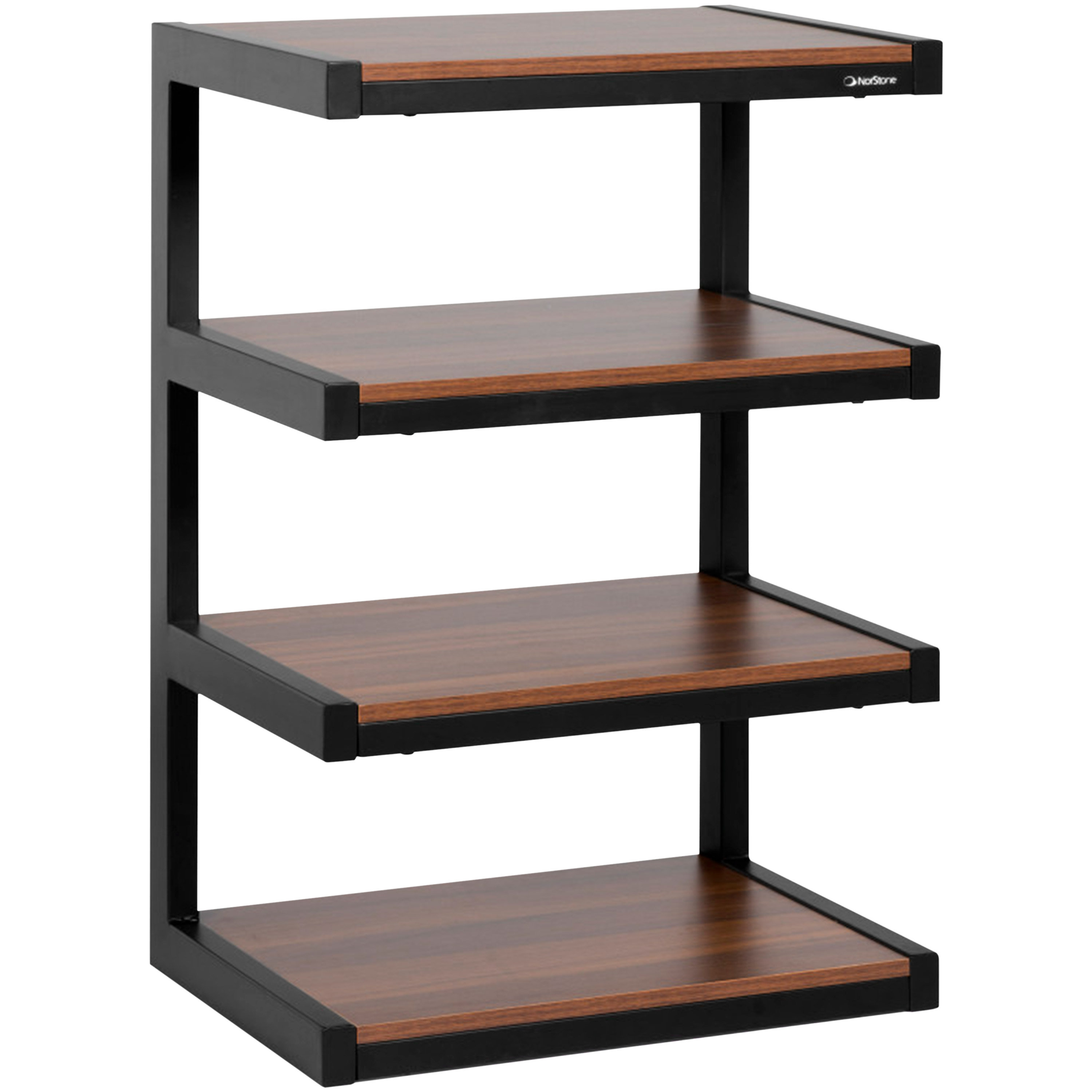 NorStone Esse HIFI Noir/Noyer - Meubles & supports HiFi SonoVente.com