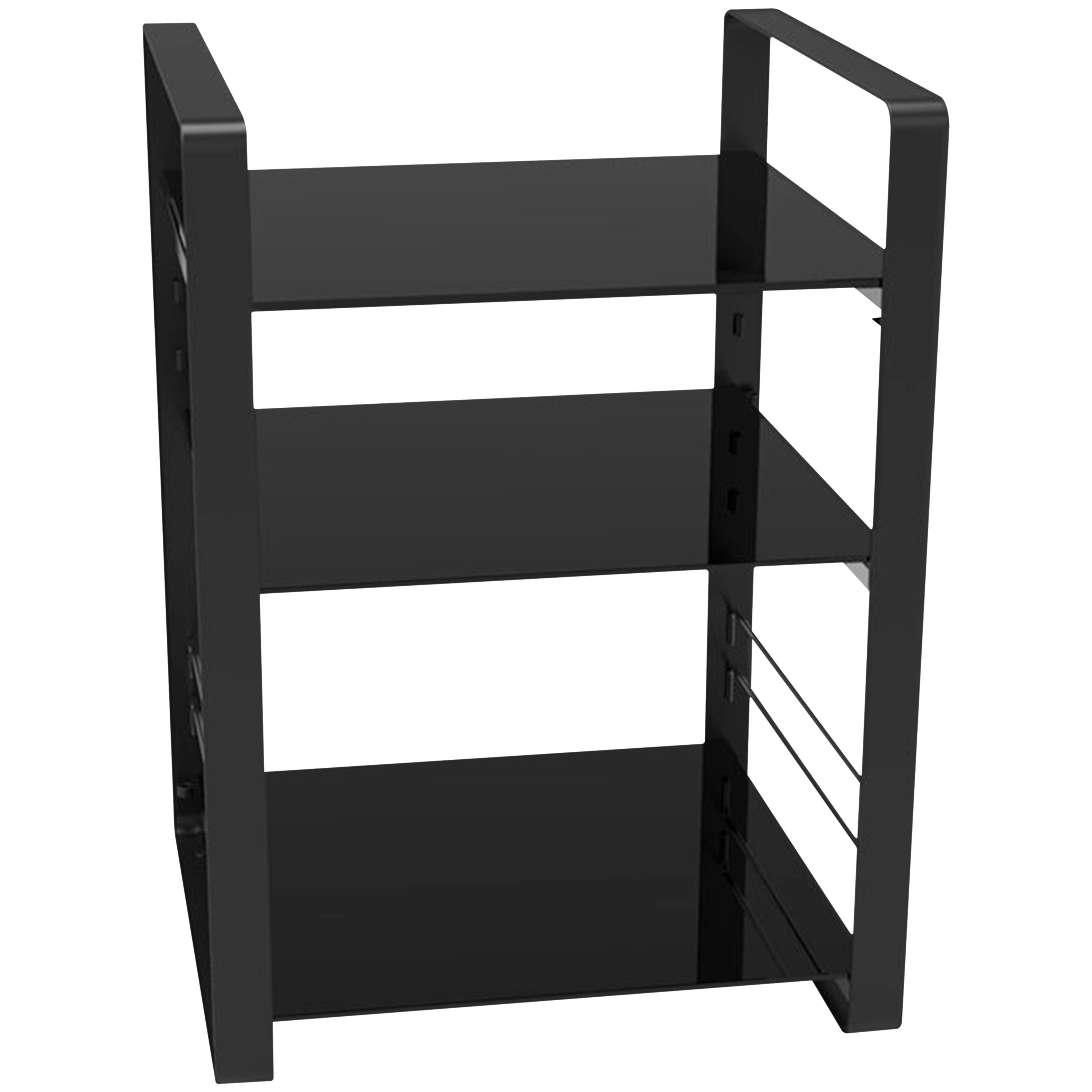 NorStone Loft Central Noir - Meubles & supports HiFi SonoVente.com