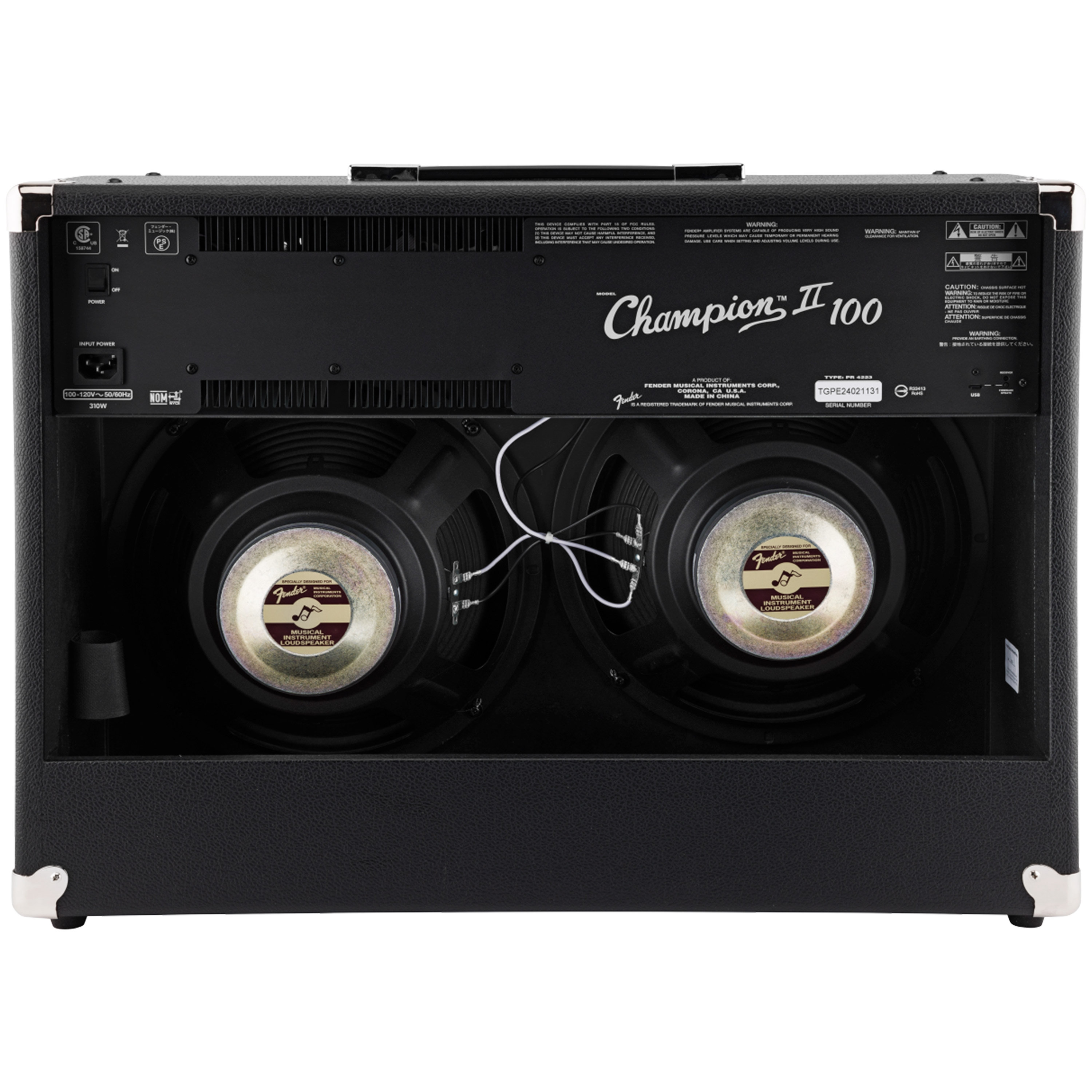 Fender Champion II 100 - Combo guitare électrique SonoVente.com