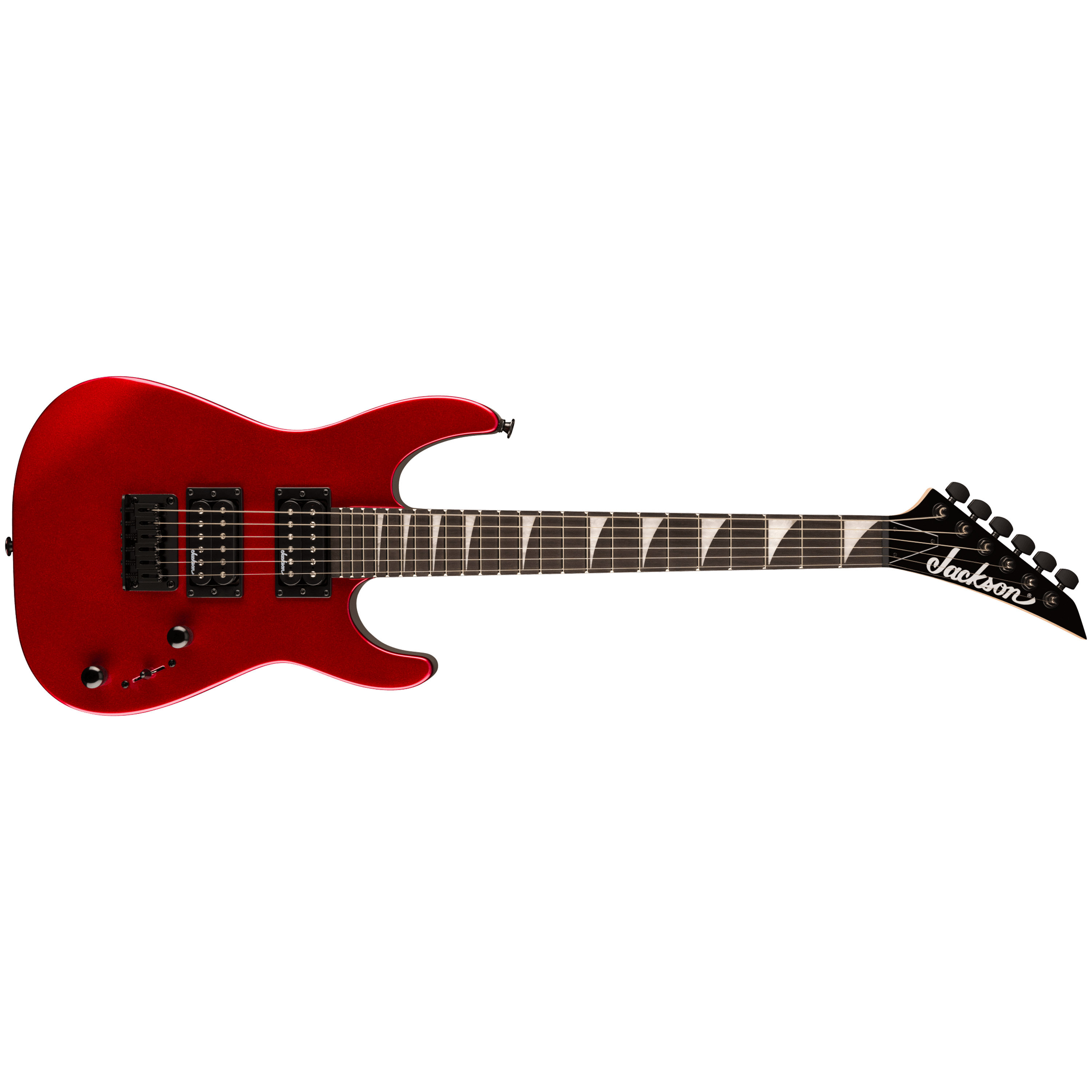 Jackson JS Series Dinky Minion JS1X AH Metallic Red - Guitare métal ...
