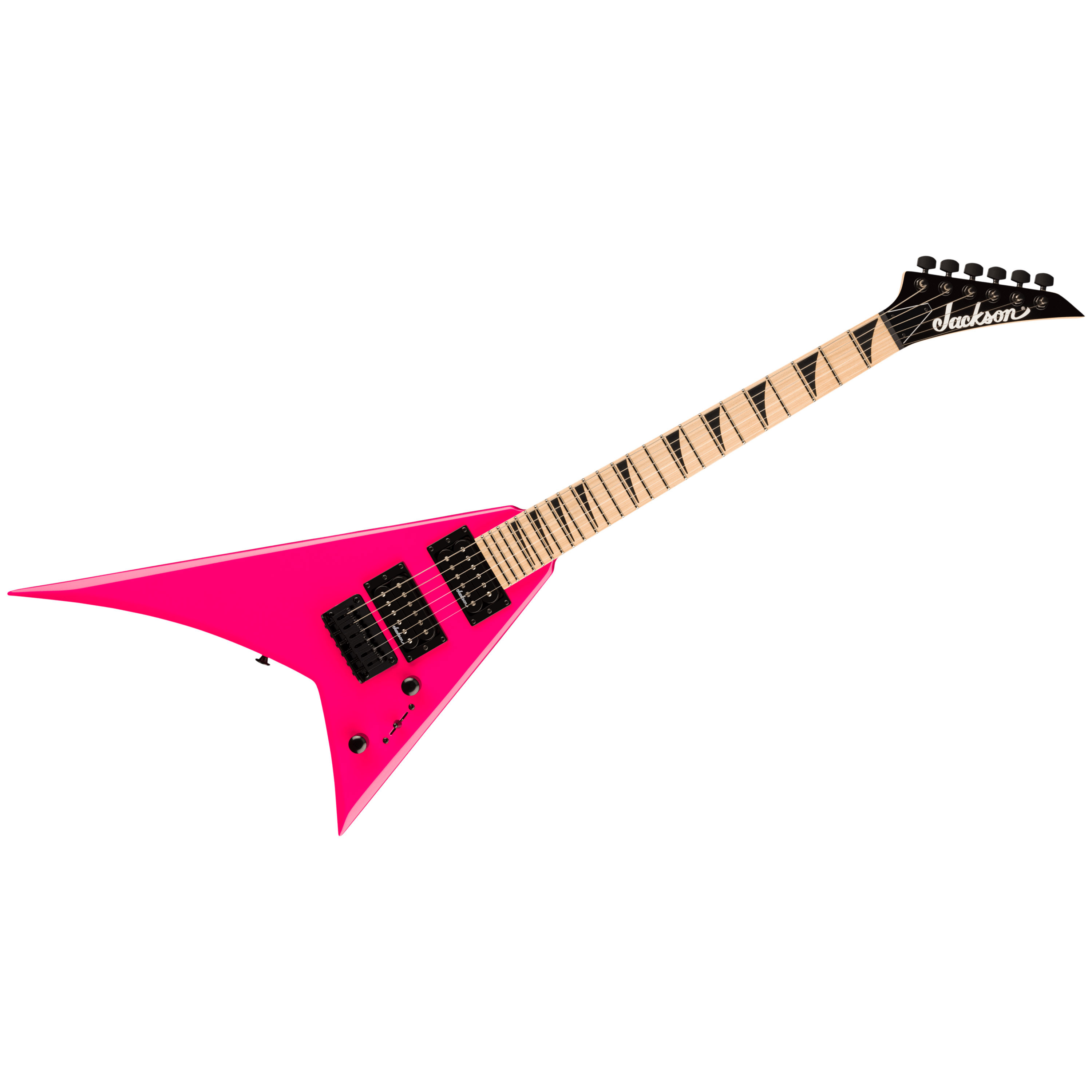 Jackson JS Series Rhoads Minion JS1X Mpl Neon Pink - Guitare métal ...